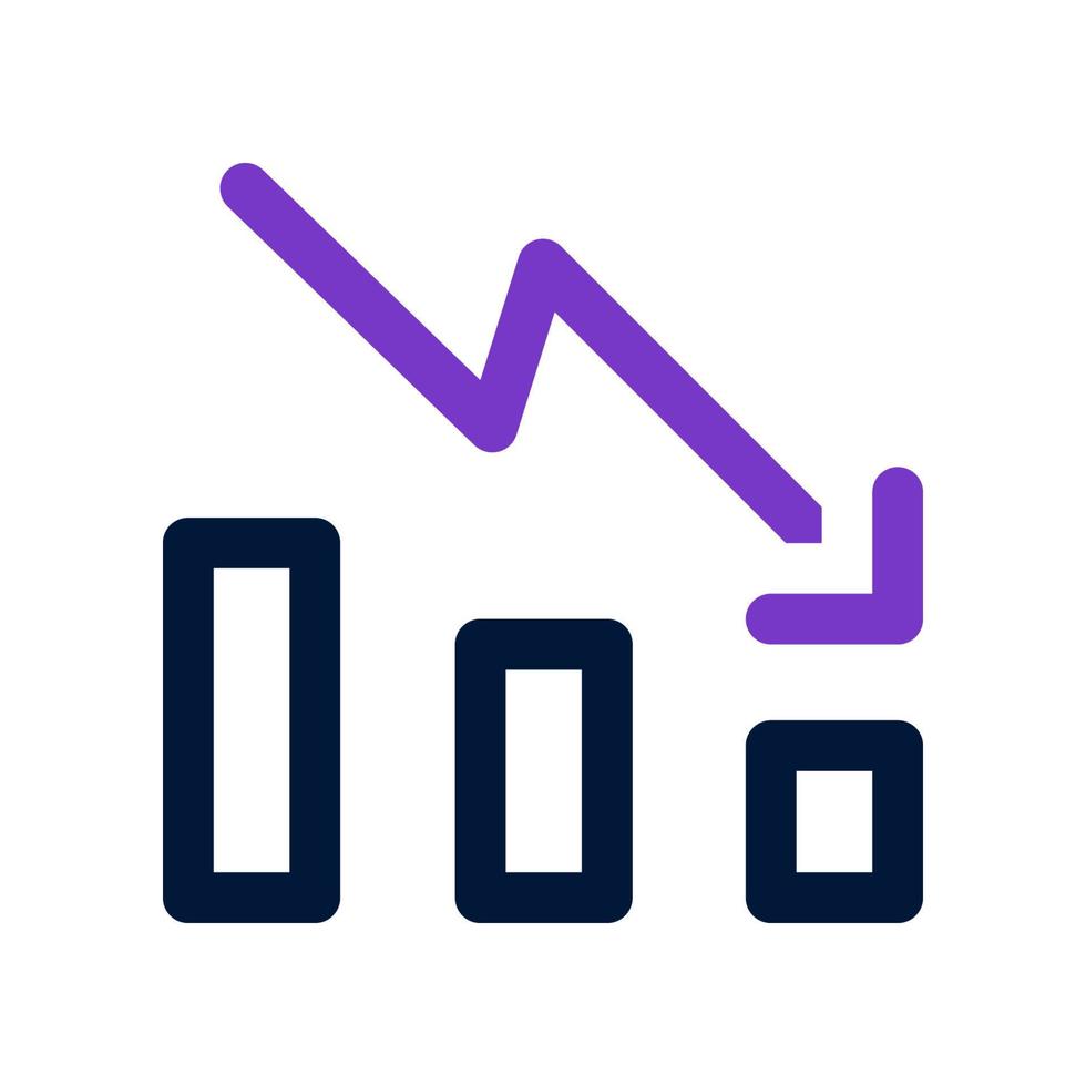 disminución icono para tu sitio web diseño, logo, aplicación, ui ...