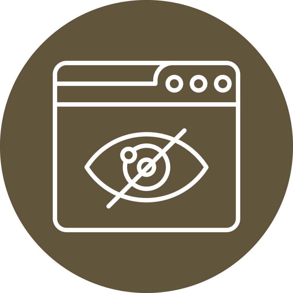 Web Hide Vector Icon 20947298 Vector Art At Vecteezy 0308