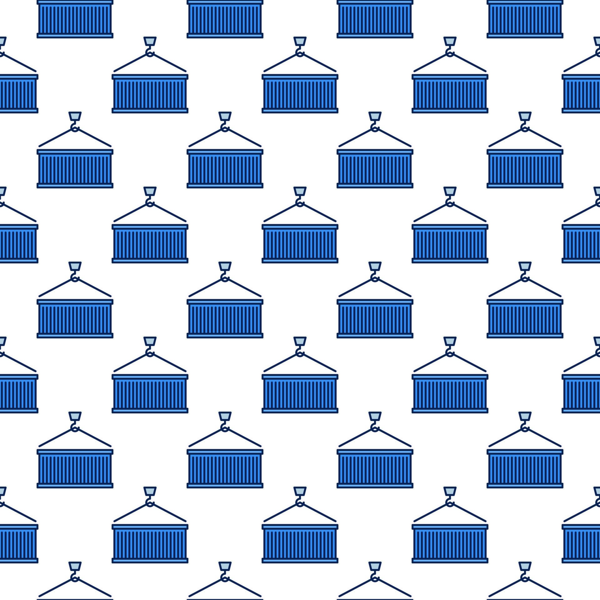 Blue Shipping Container Vector Delivery Modern Seamless Pattern 20947364 Vector Art At Vecteezy