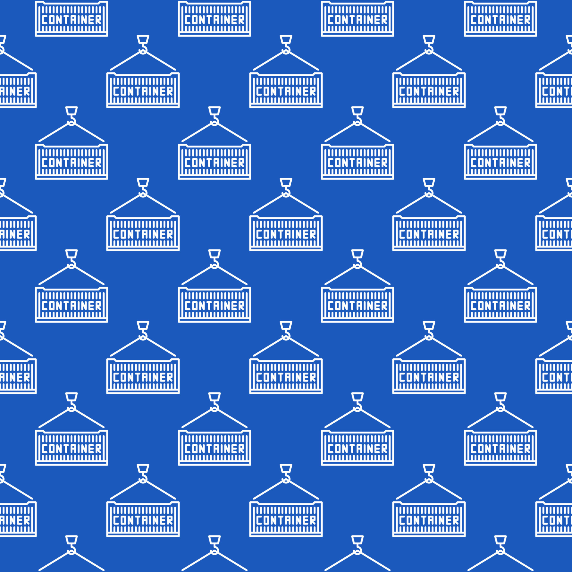 Container Vector Intermodal Cargo Linear Blue Seamless Pattern 20947380 Vector Art At Vecteezy
