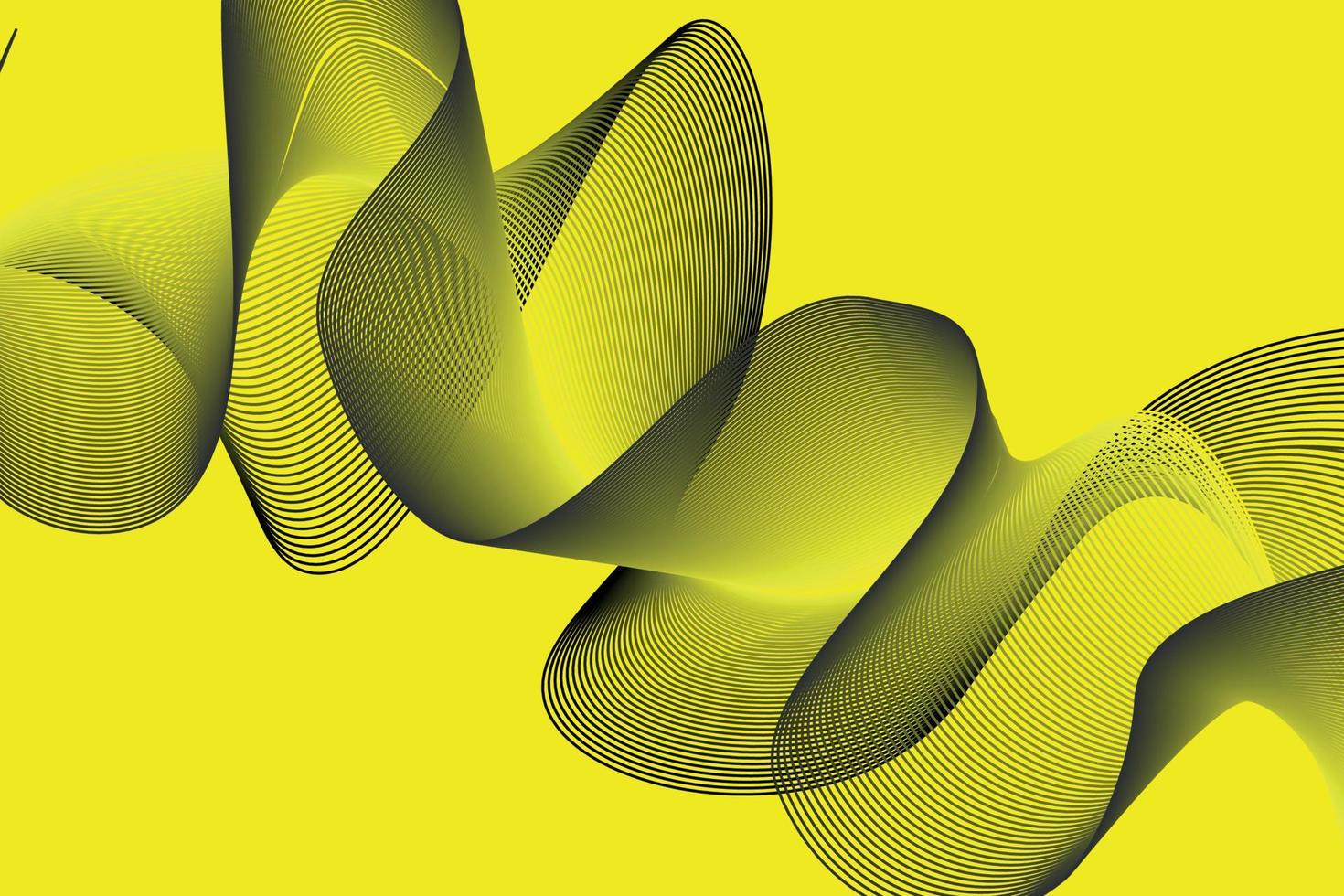 yellow and black wave abstract background, suitable for landing page ...