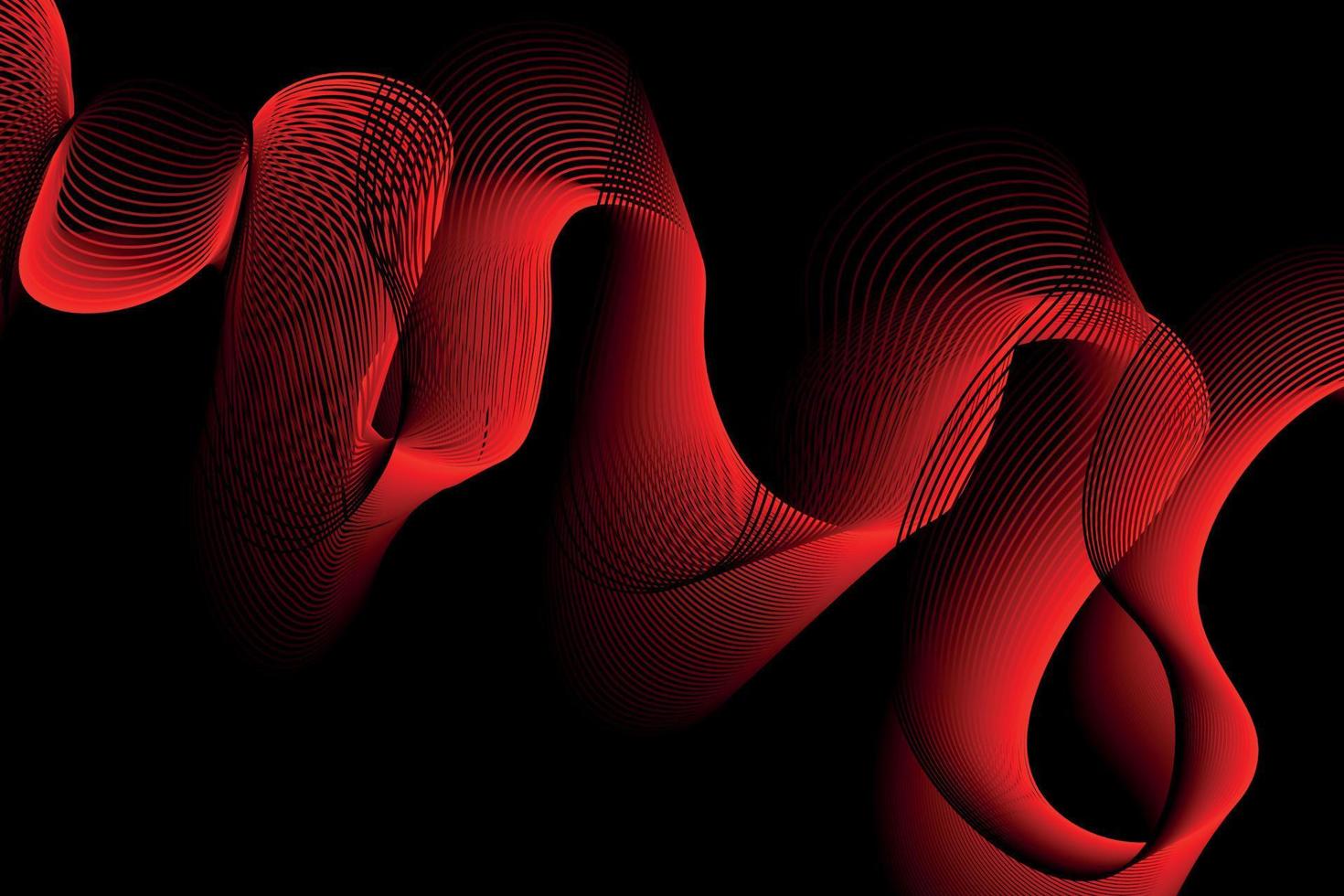 red and black wave abstract background, suitable for landing page and computer desktop ...