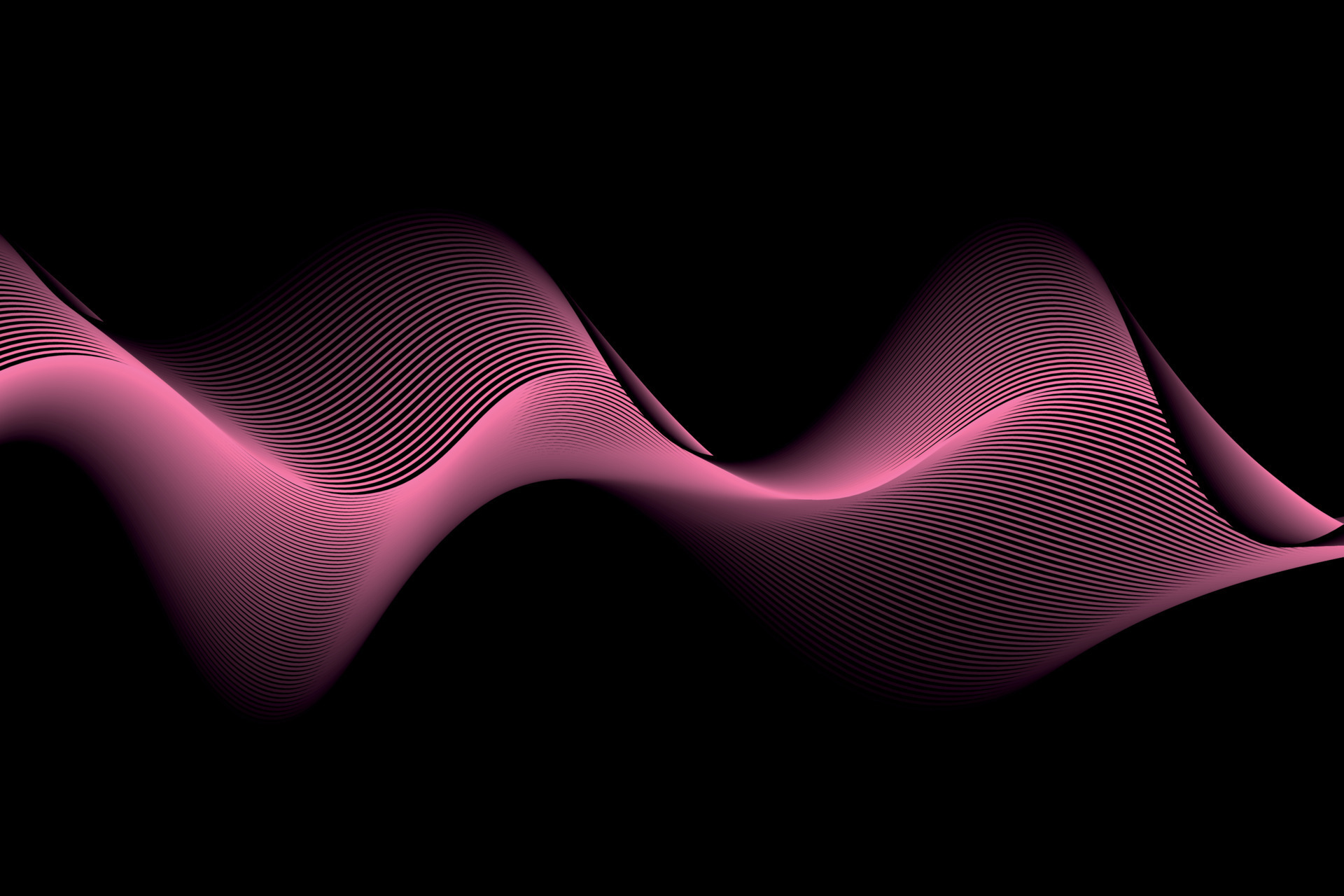 Purple Pink And Black Wave Abstract Background Suitable For Landing Page And Computer Desktop