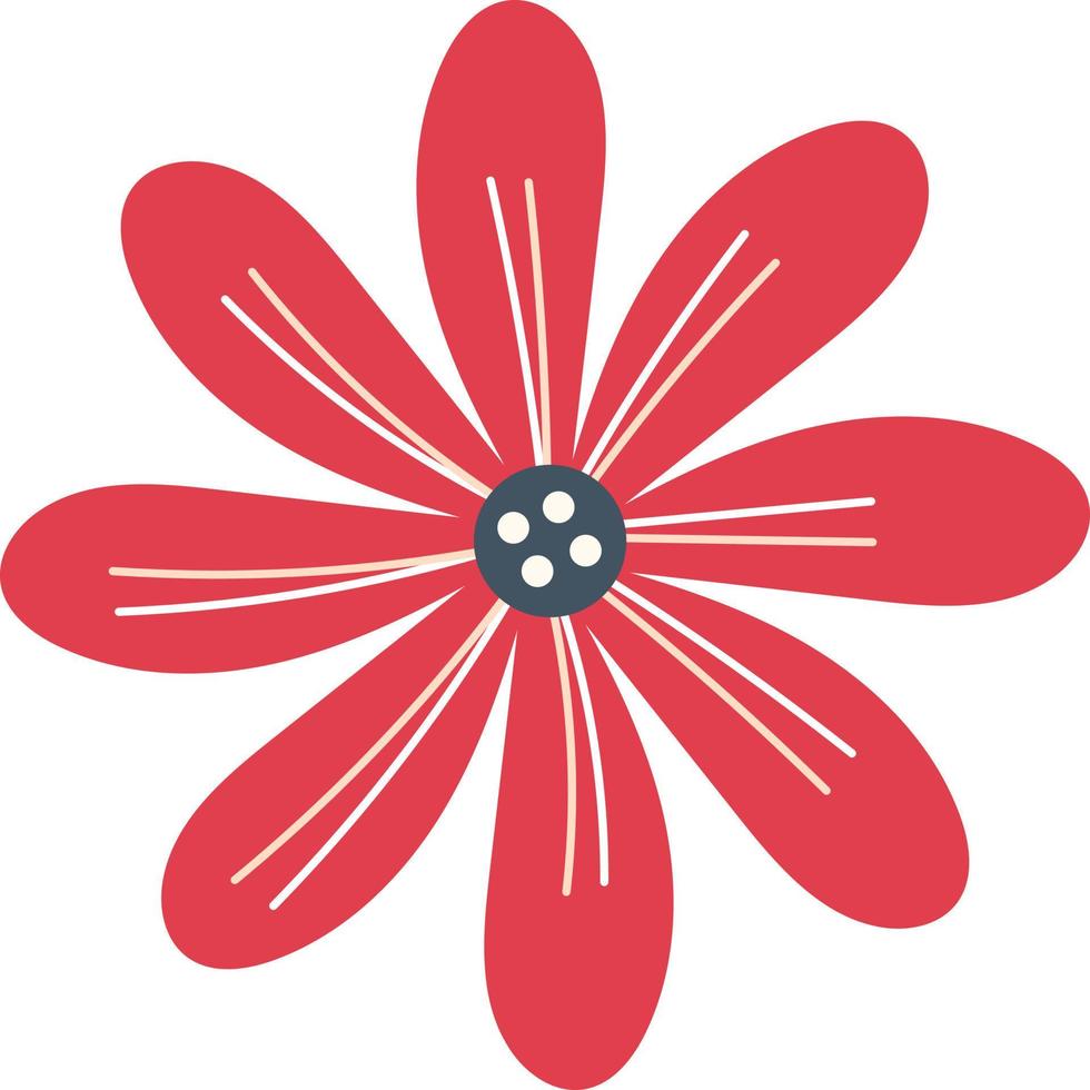 Bright spring flower illustration 20949159 Vector Art at Vecteezy