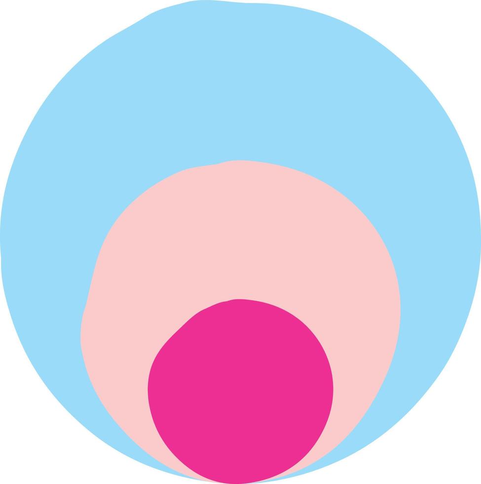 Bright and colorful concentric circle diagram illustration 20949171 ... Bright and colorful concentric circle diagram illustration 20949171 ...