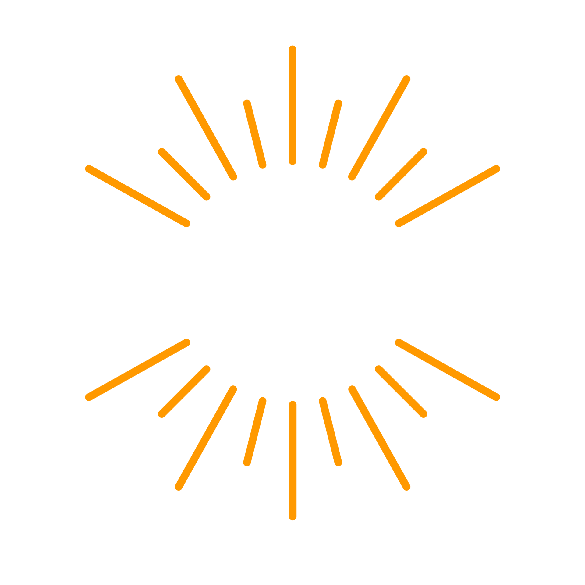 Light rays line art for copy space 20950084 PNG