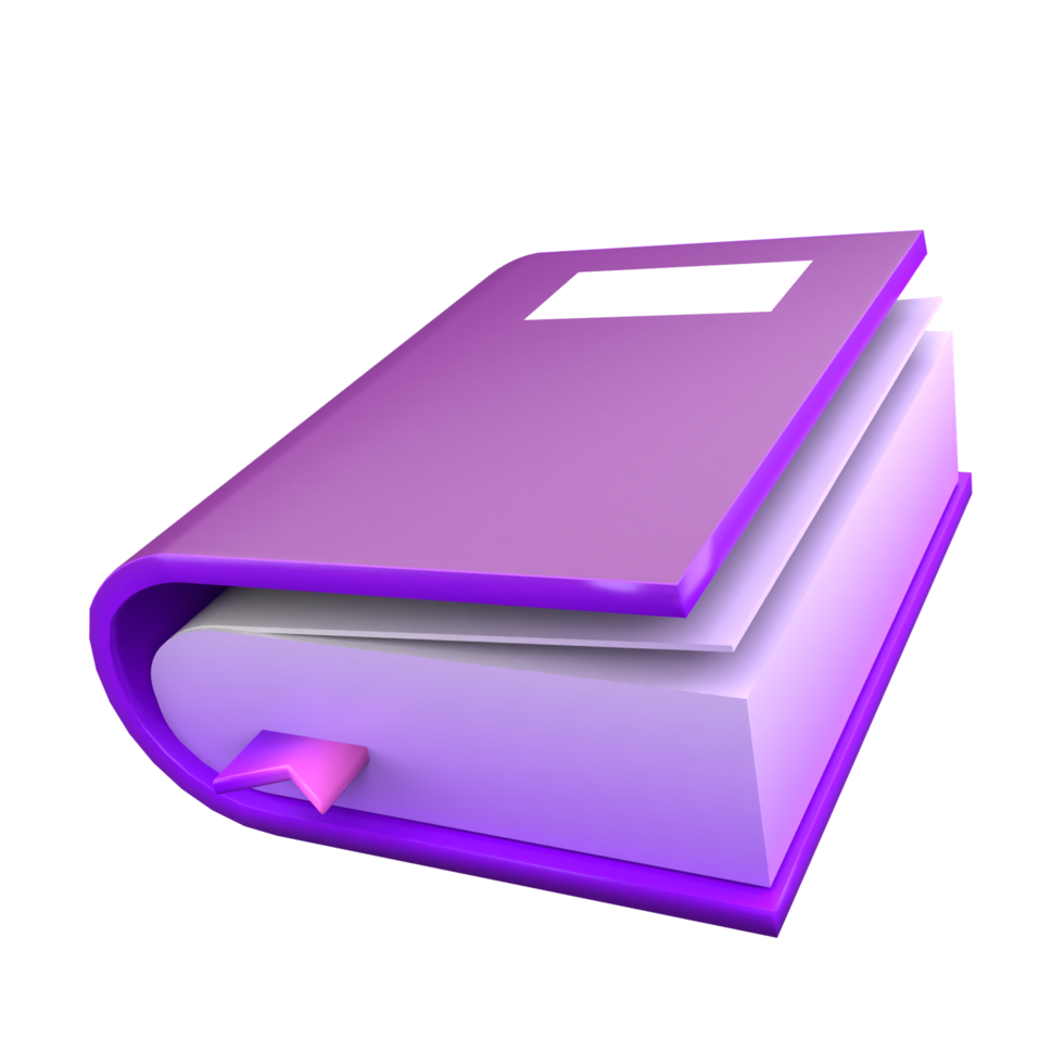 Book 3D Icon 20951159 PNG