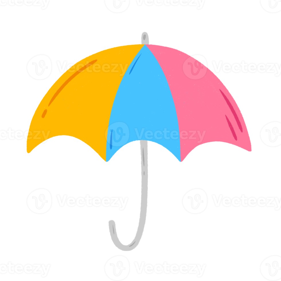 Cartoon Umbrella Character Icon 20953195 Png