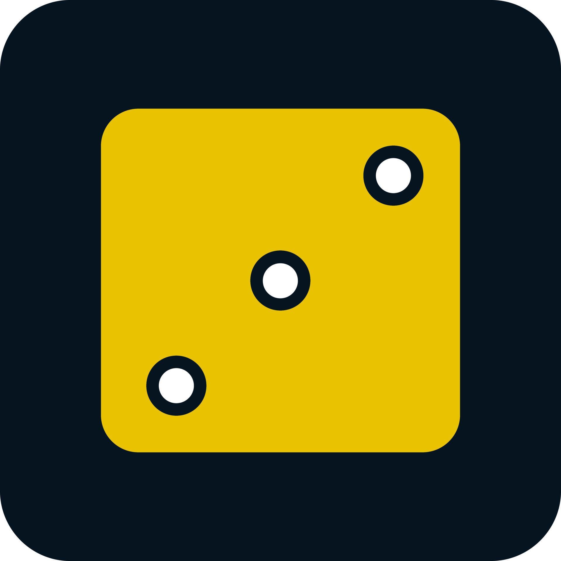 Dice Three Vector Icon Design 20955487 Vector Art at Vecteezy Dice Three Vector Icon Design 20955487 Vector Art at Vecteezy
