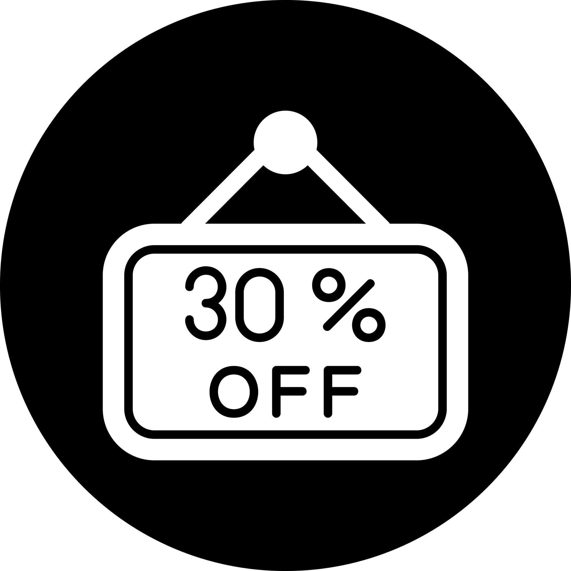 30 Percent Off Vector Icon 20957300 Vector Art At Vecteezy 30-percent-off-vector-icon-20957300-vector-art-at-vecteezy