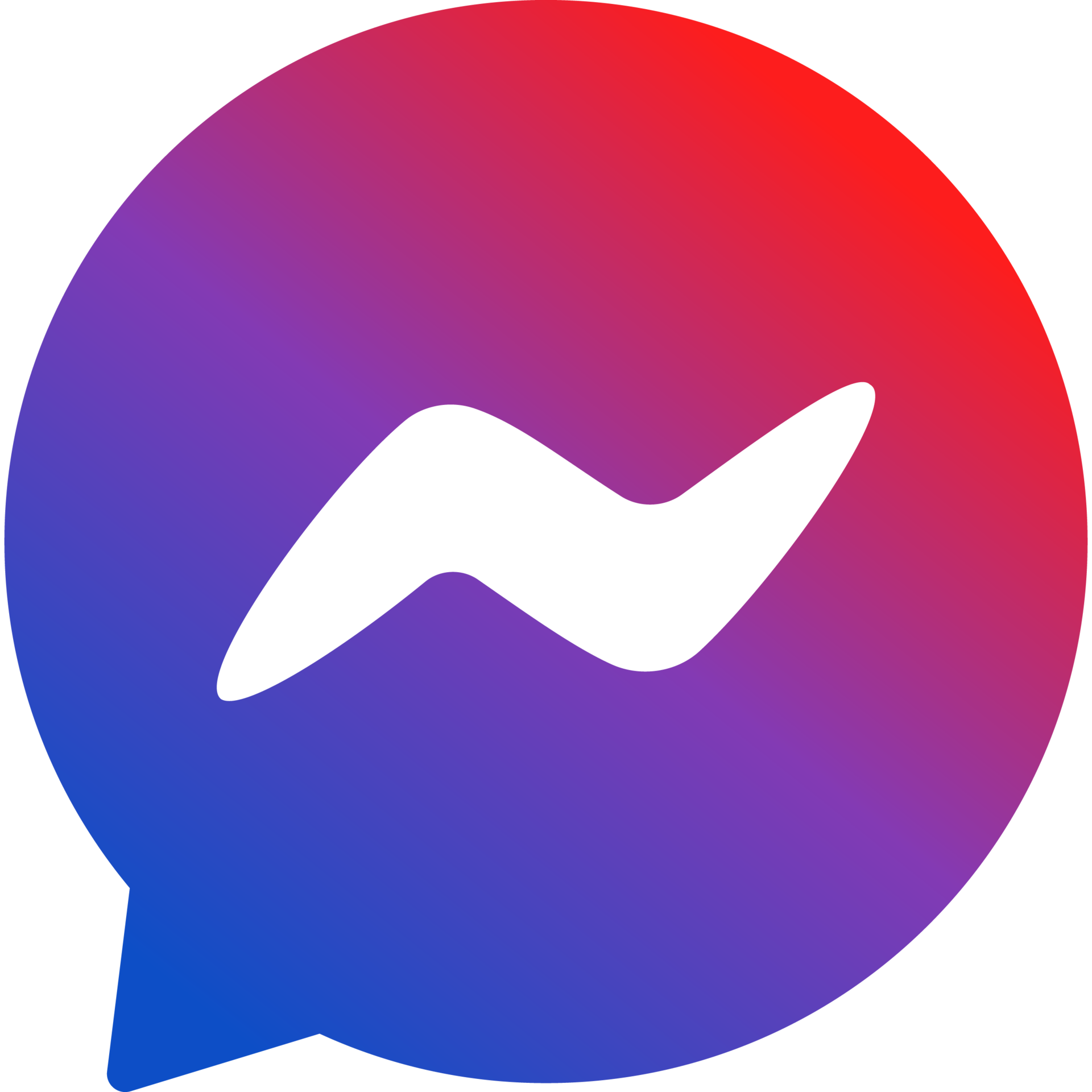 messenger circle icon for web design 20964385 PNG