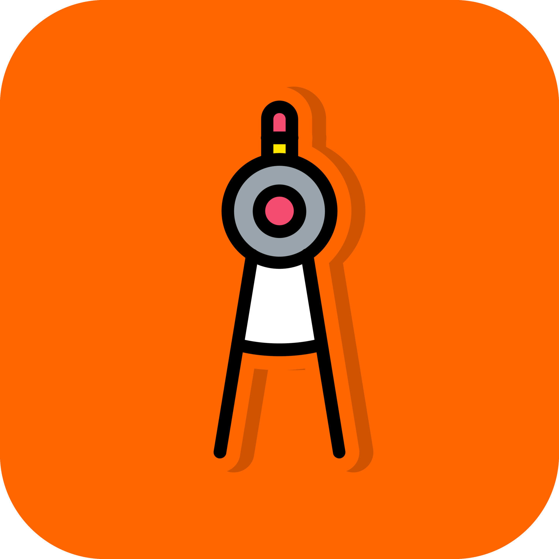 Drafting Compass Vector Icon Design 20964816 Vector Art At Vecteezy