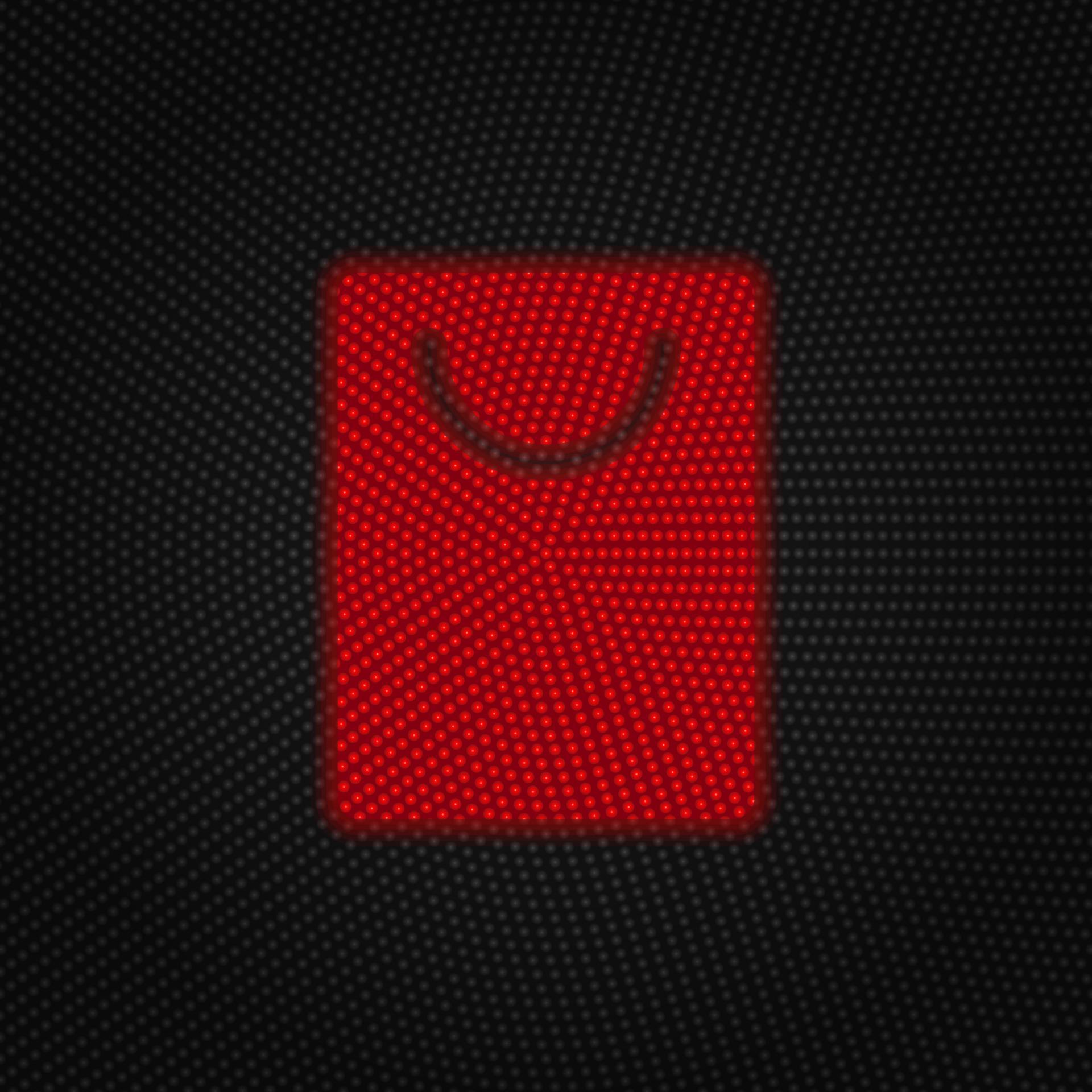 Bag Product Shop Neumorphic Style Vector Icon Simple Element