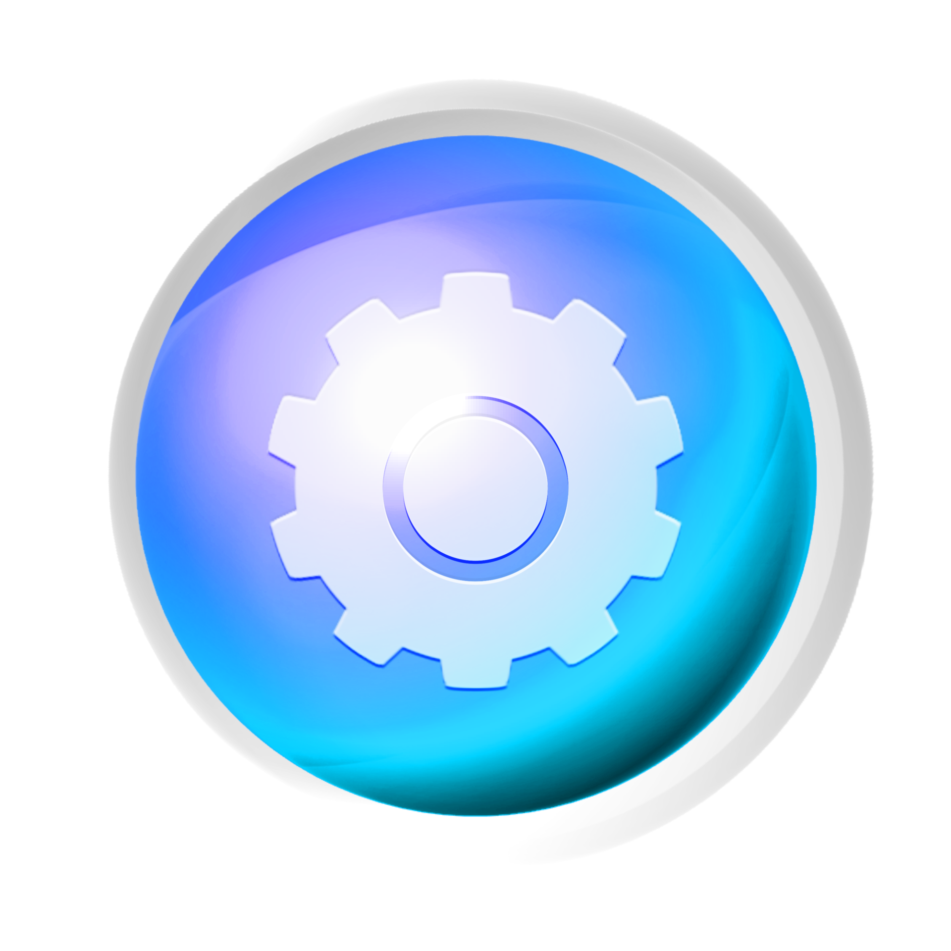 Setting Or Tool Symbol Colorful Game Button 20967926 Png