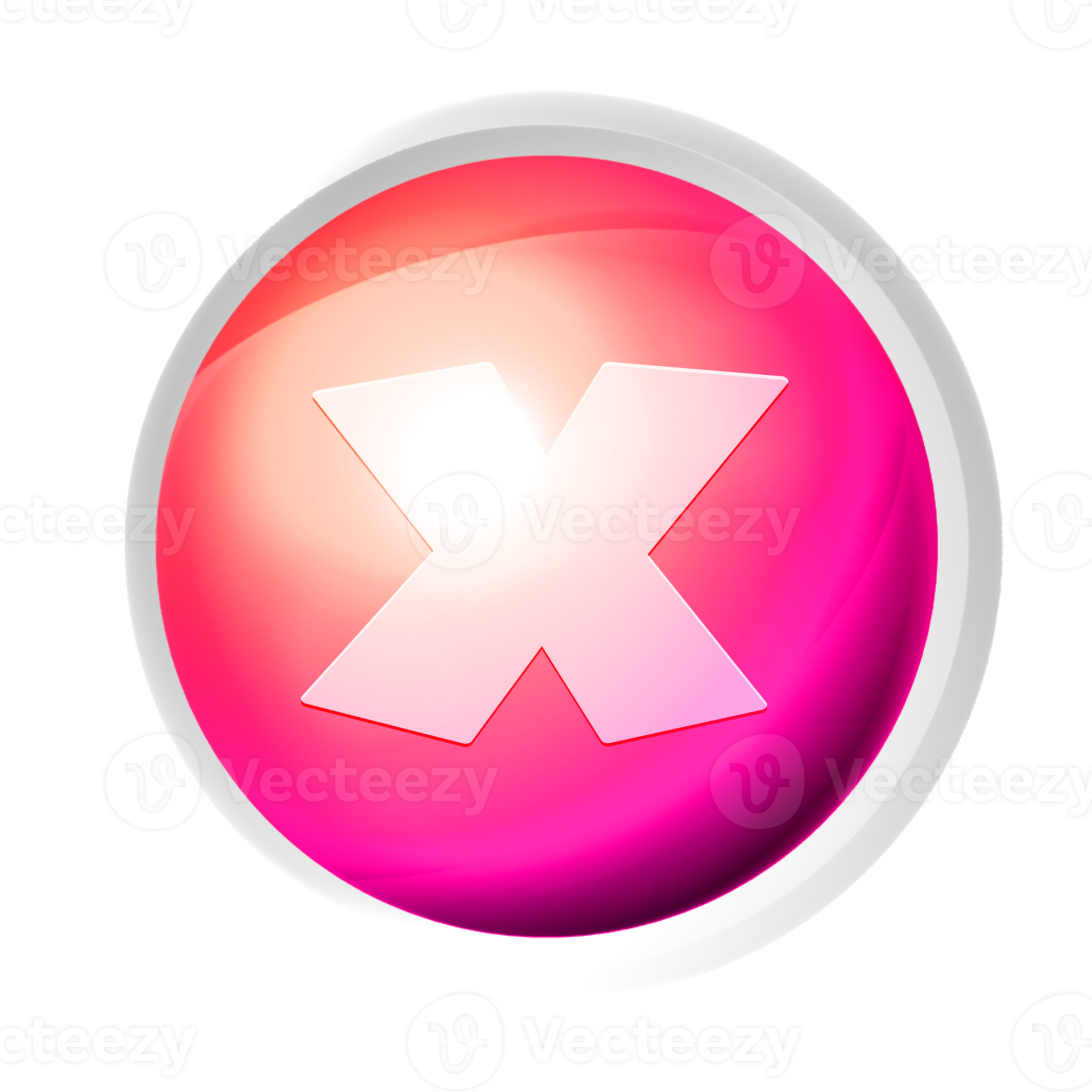 Wrong Or Exit Or Close Game Symbol Colorful Game Button 20967932 Png
