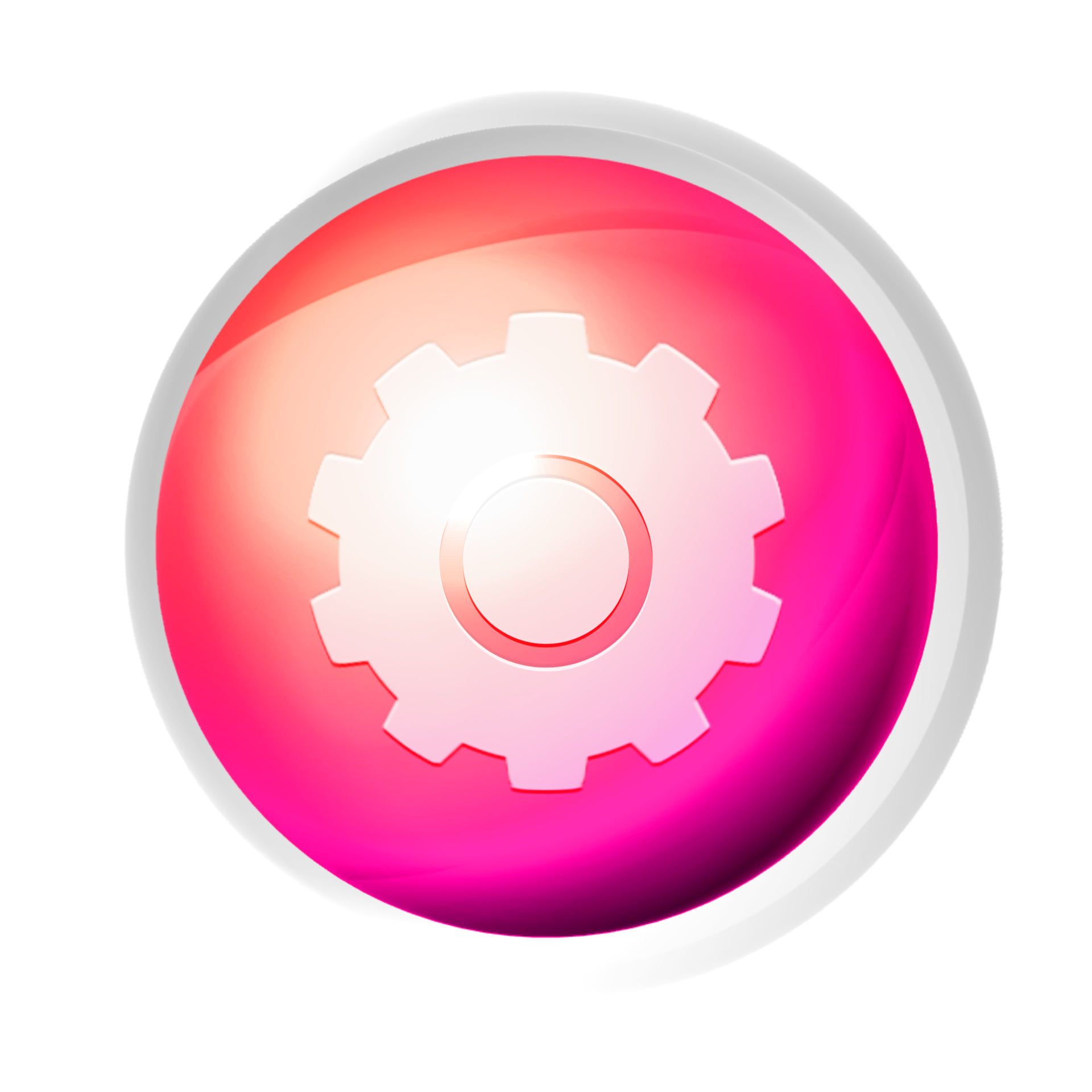 Setting Or Tool Symbol Colorful Game Button 20967938 Png
