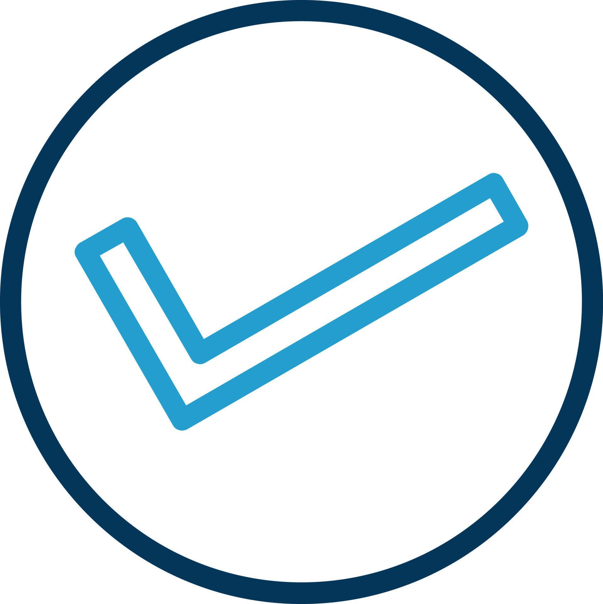 Check Circle Vector Icon Design 20968085 Vector Art at Vecteezy