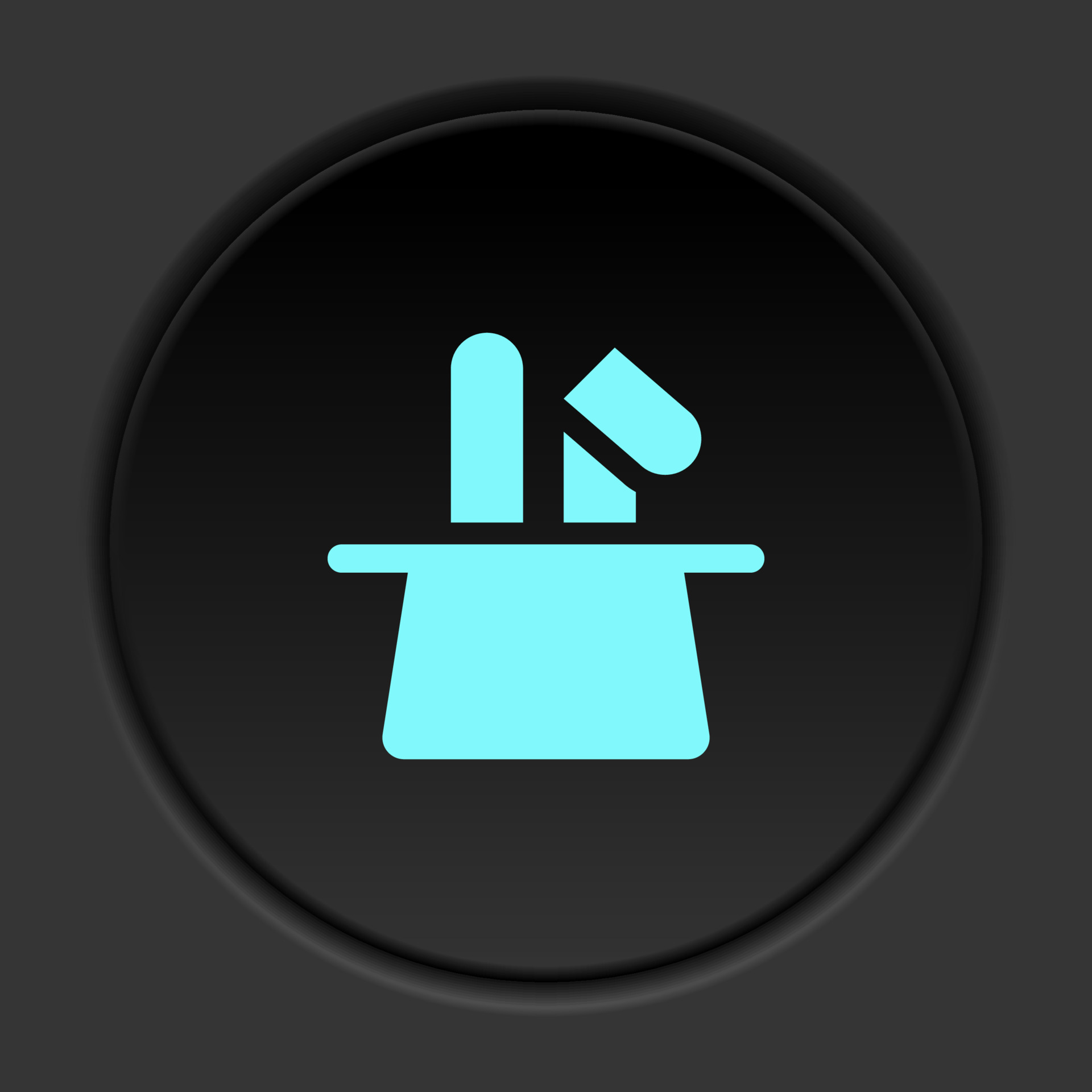 Round Button Icon Maze Puzzle Strategy Button Banner Round Badge Interface For Application