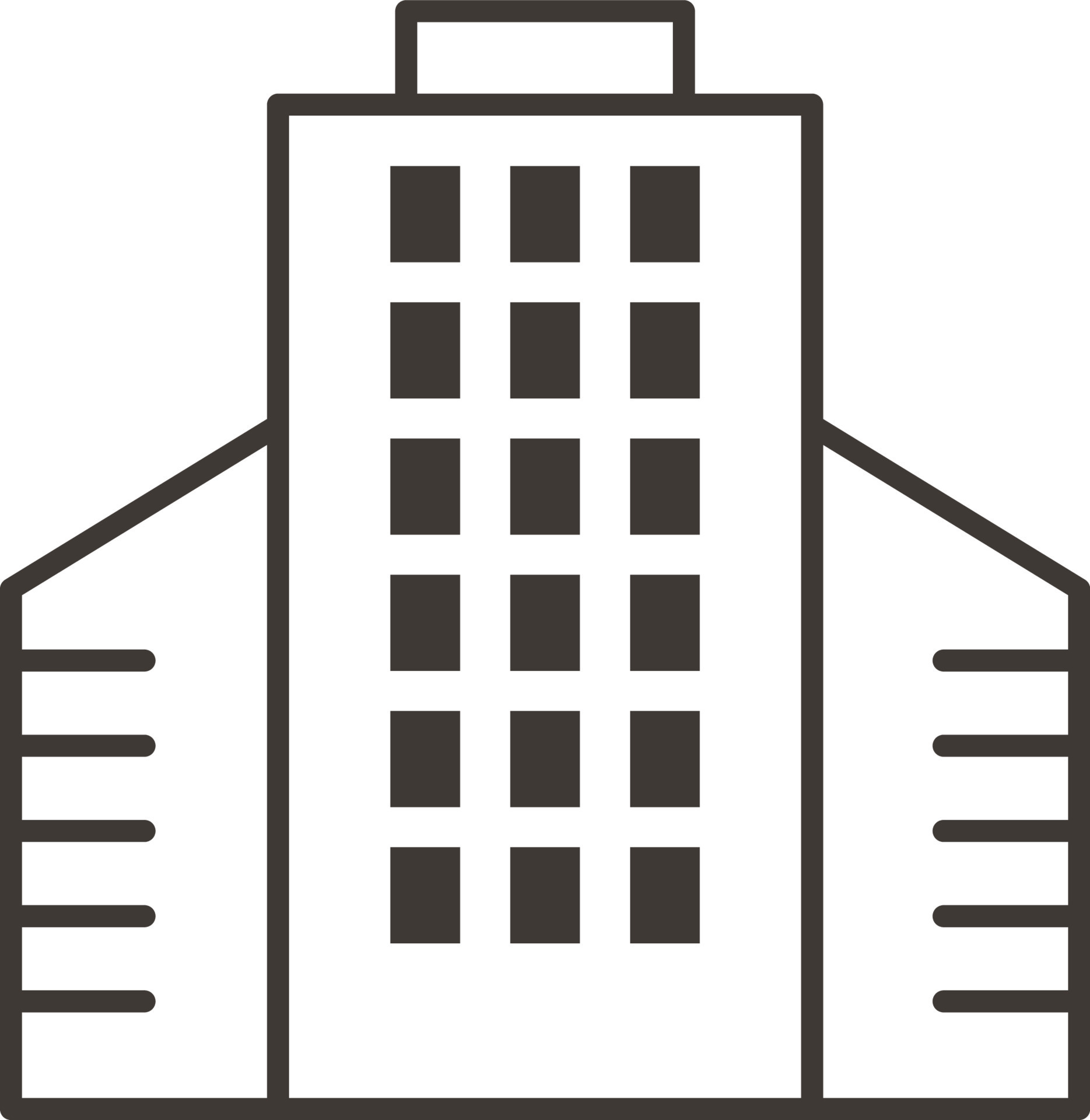 Building Outline Icon Building Vector Icon On White Background