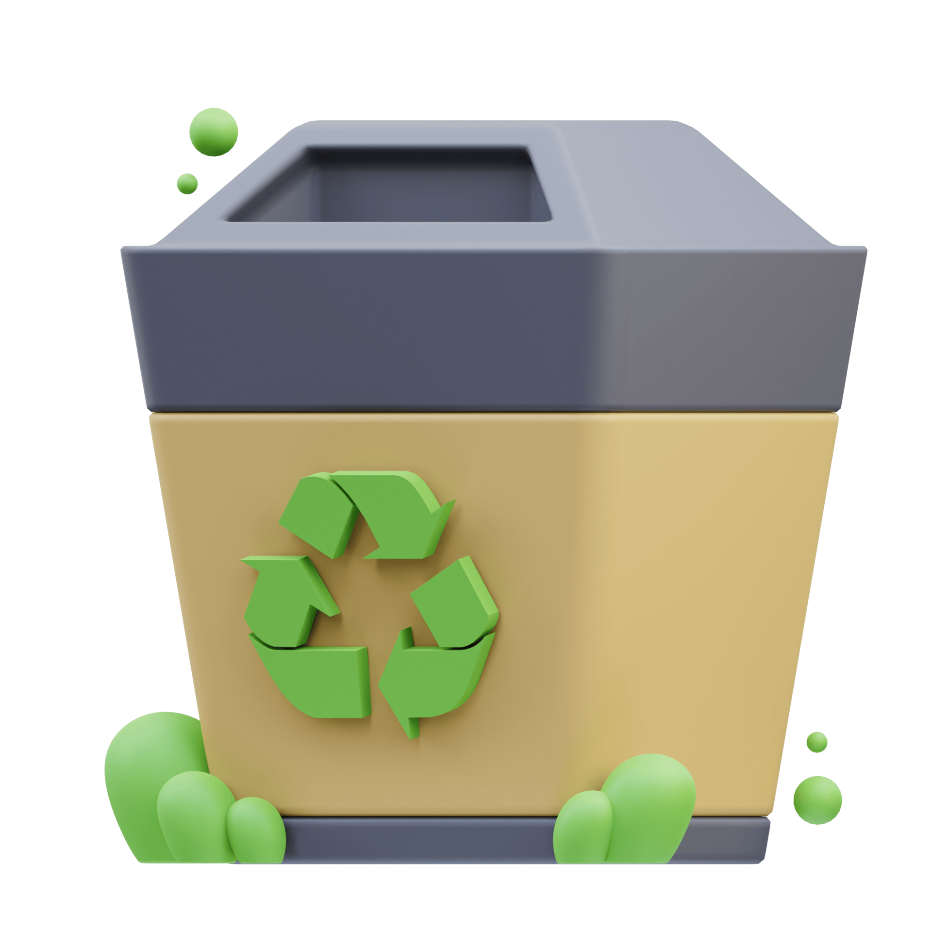 Recycle Bin 3D Illustration 20975895 PNG Recycle Bin 3D Illustration 20975895 PNG