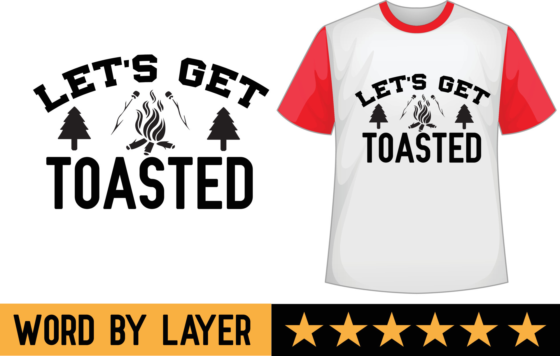 Let's get toasted svg t shirt design 20981997 Vector Art at Vecteezy Let's get toasted svg t shirt design 20981997 Vector Art at Vecteezy