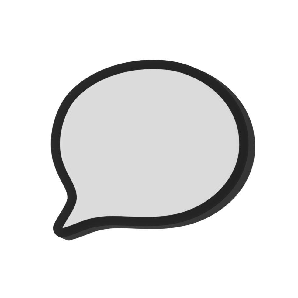 3d bate-papo ícones 20995146 PNG