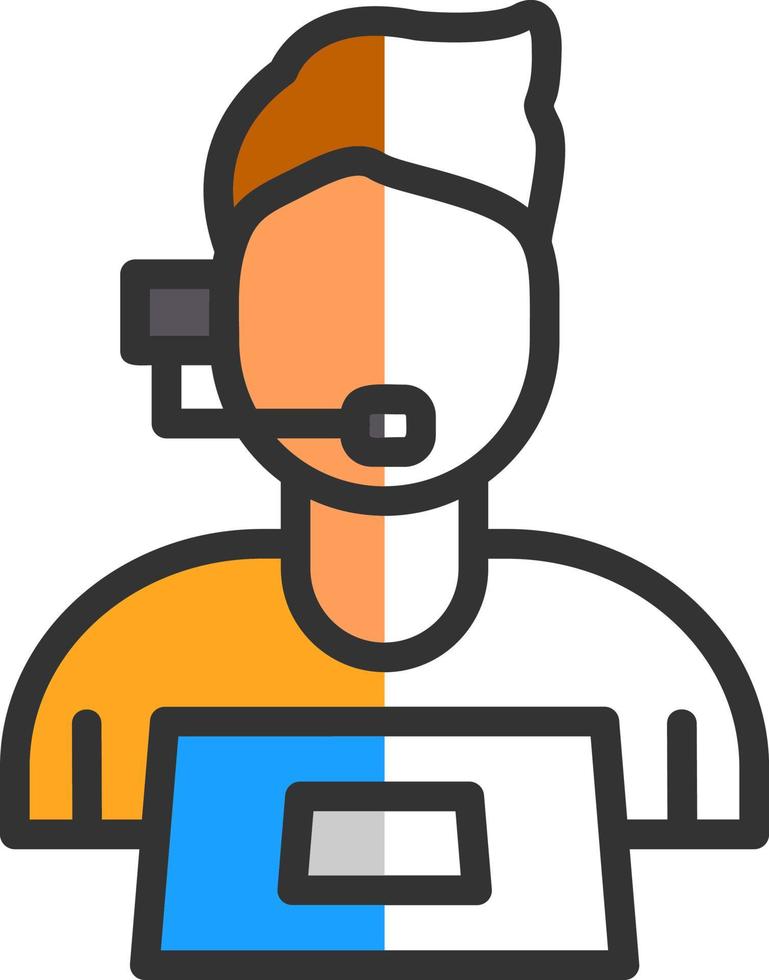 Customer Service Vector Icon Design 21002443 Vector Art at Vecteezy