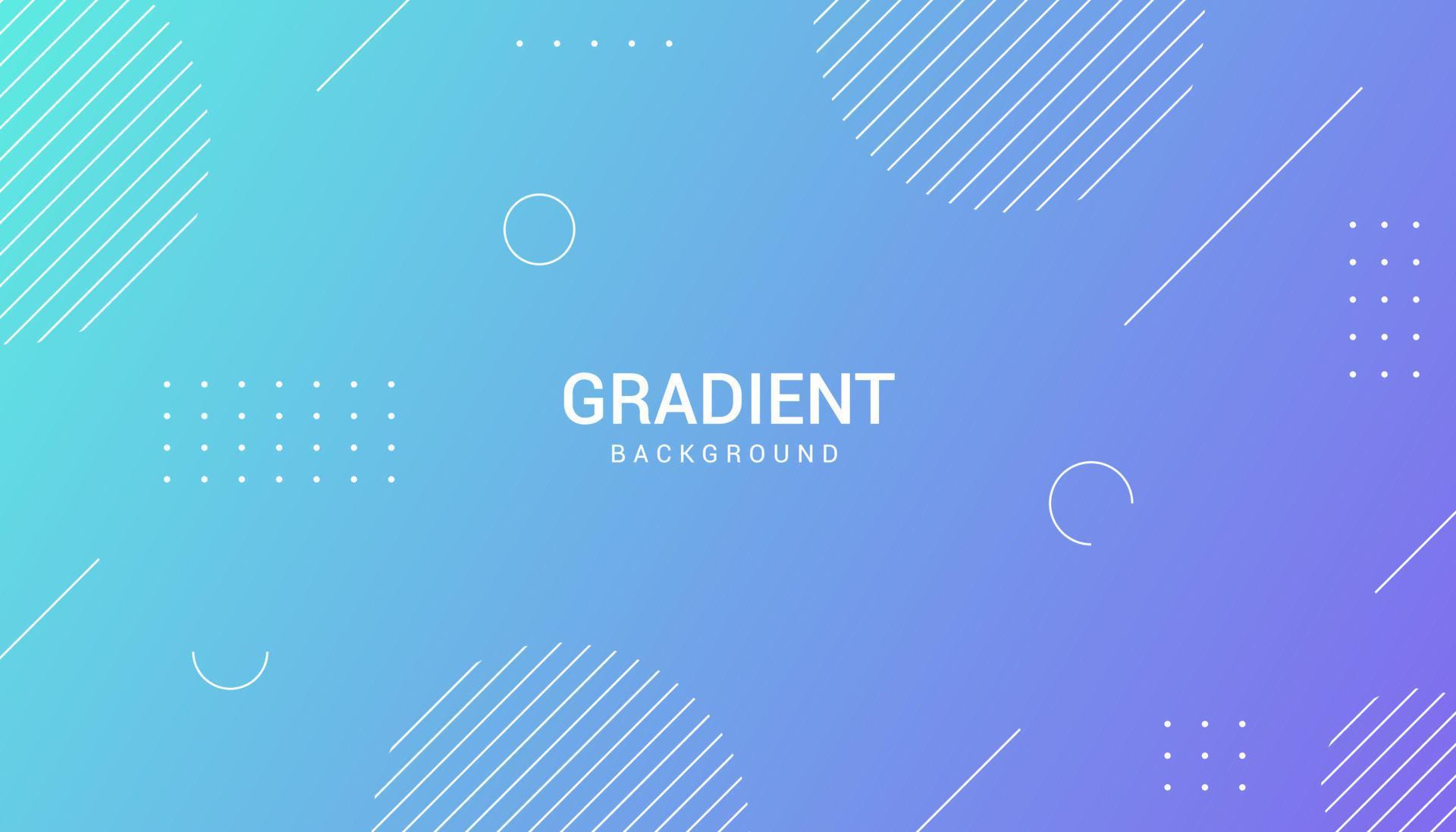Gradient background with geometric style. Vector illustration 21002883 ...