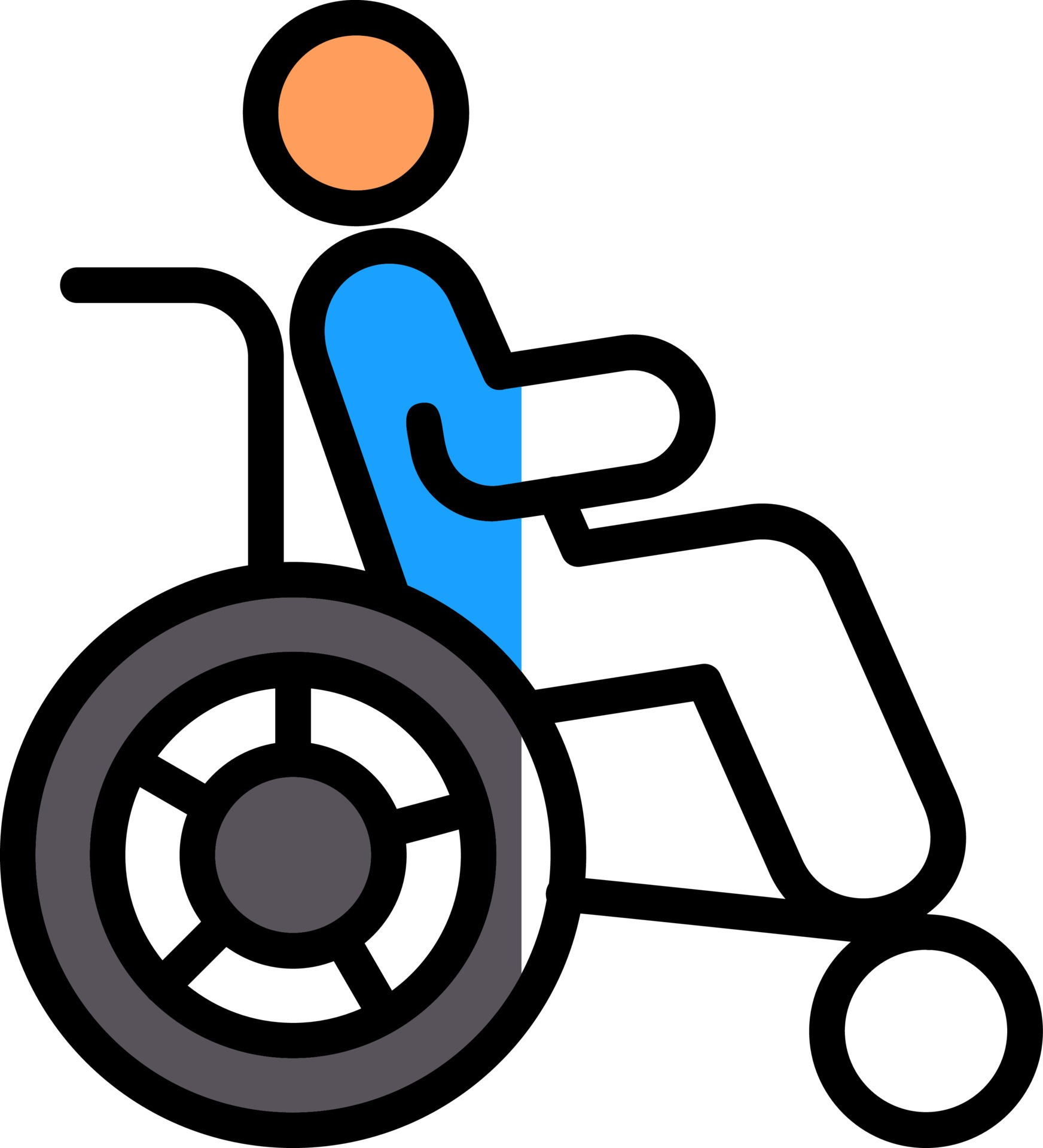 Disability Vector Icon Design 21004031 Vector Art At Vecteezy