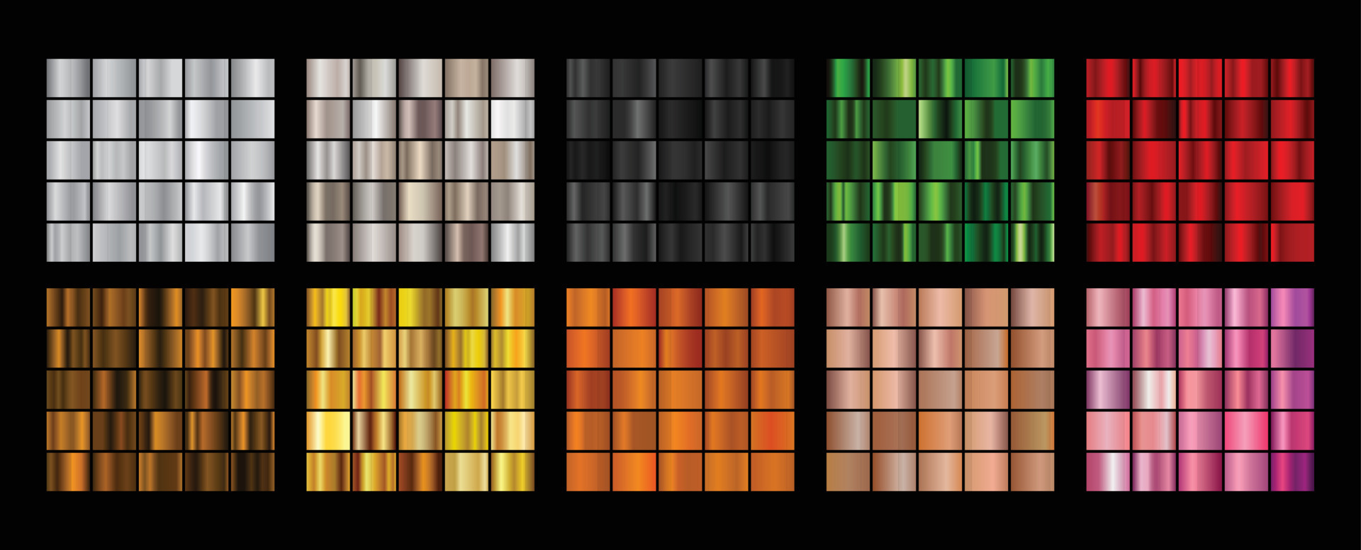 Chrome Gradient Vector Art Icons And Graphics For Free Download