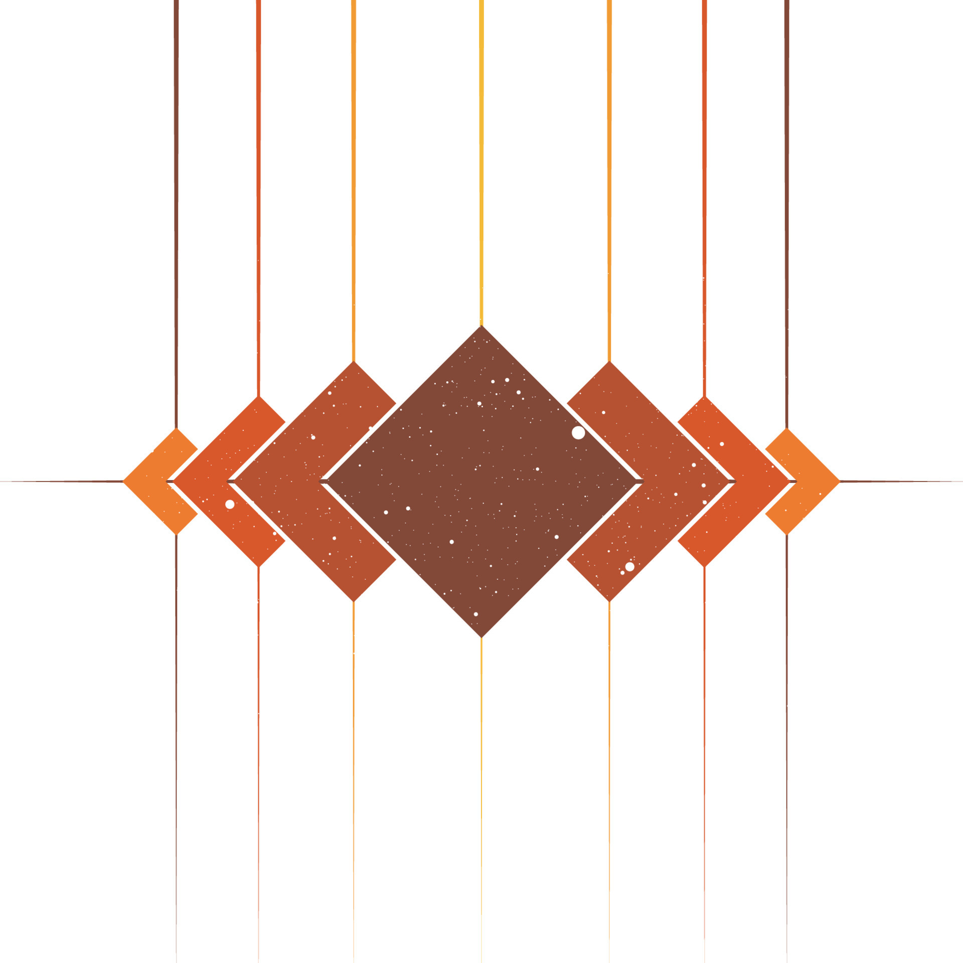 Orange diamond shapes, vector illustration post, banner 21006931 Vector Art at Vecteezy