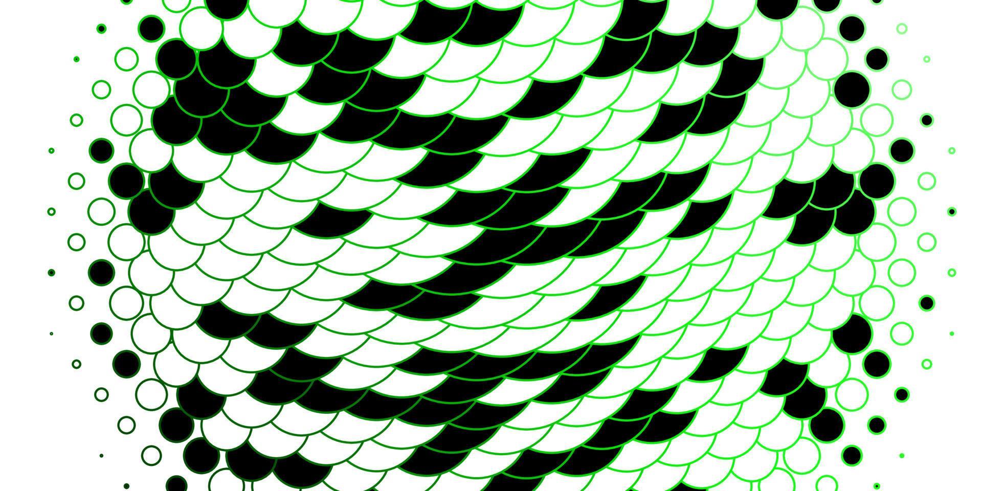 Dark Green Vector Pattern With Circles 21009432 Vector Art At Vecteezy