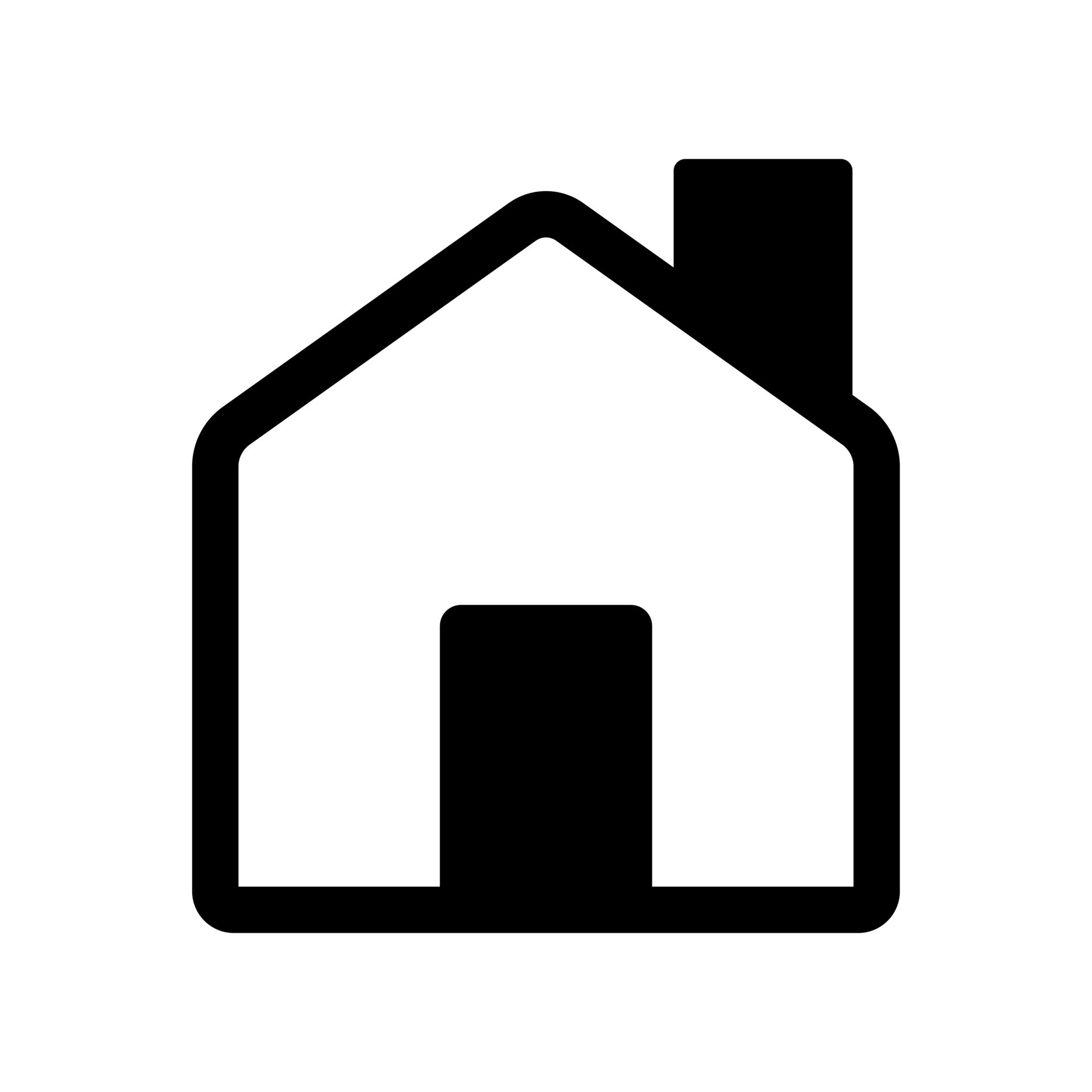Home Icon Symbol For Apps And Websites. Flat Vector Illustration 