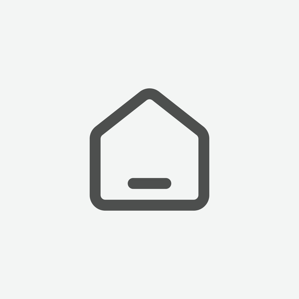 home vector icon. home page vector symbol. home sign for mobile app and ...