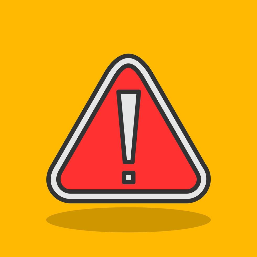 Warning Vector Icon Design 21010442 Vector Art at Vecteezy