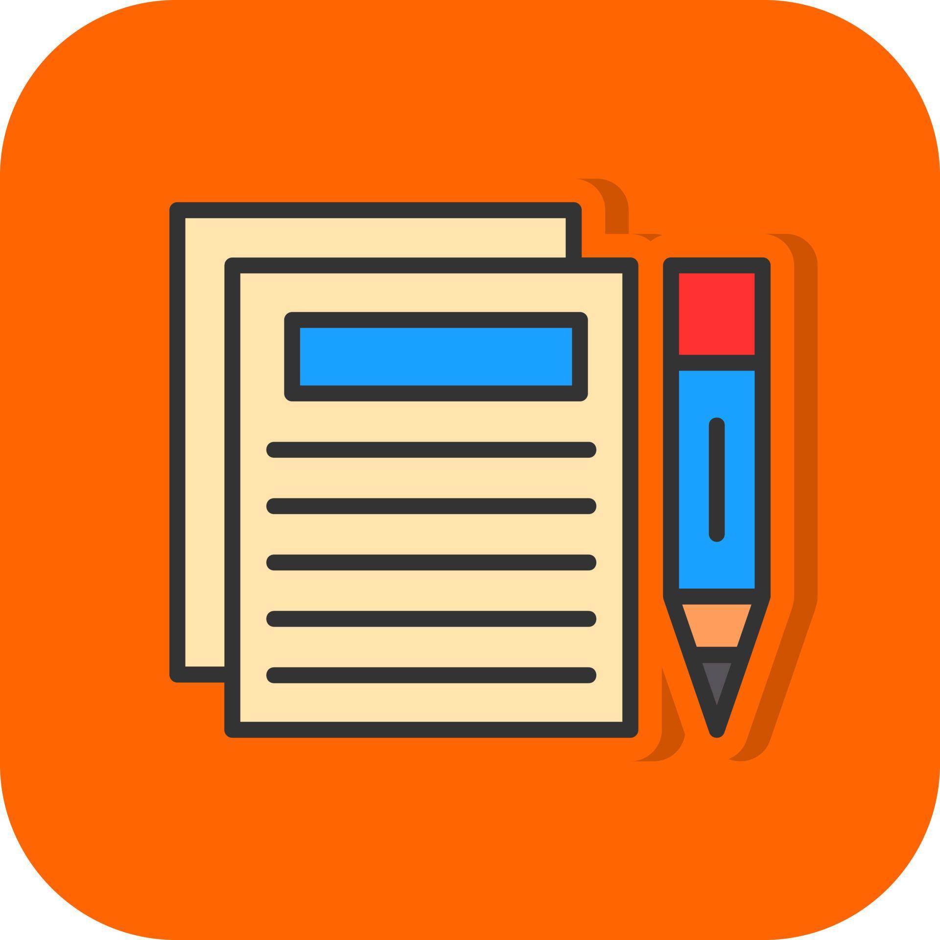 Notes Vector Icon Design 21011033 Vector Art at Vecteezy