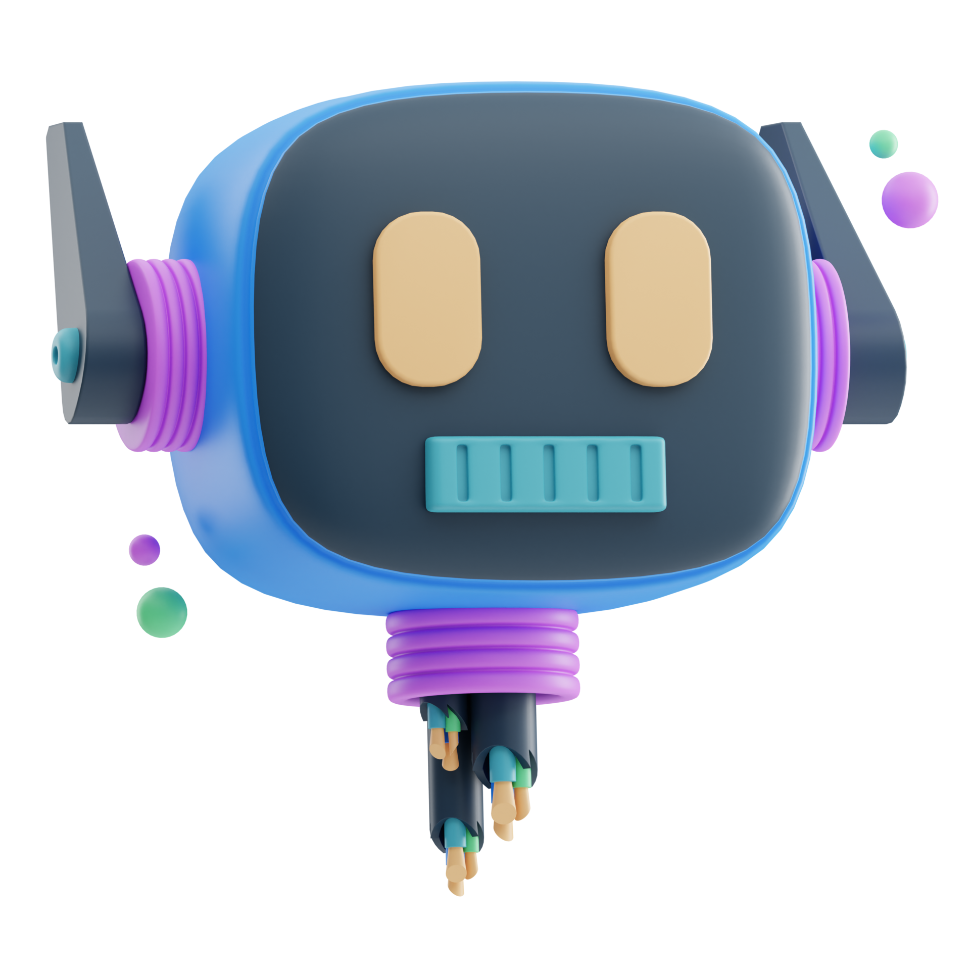 Robot digitalization 3D Illustration 21014331 PNG Robot digitalization 3D Illustration 21014331 PNG