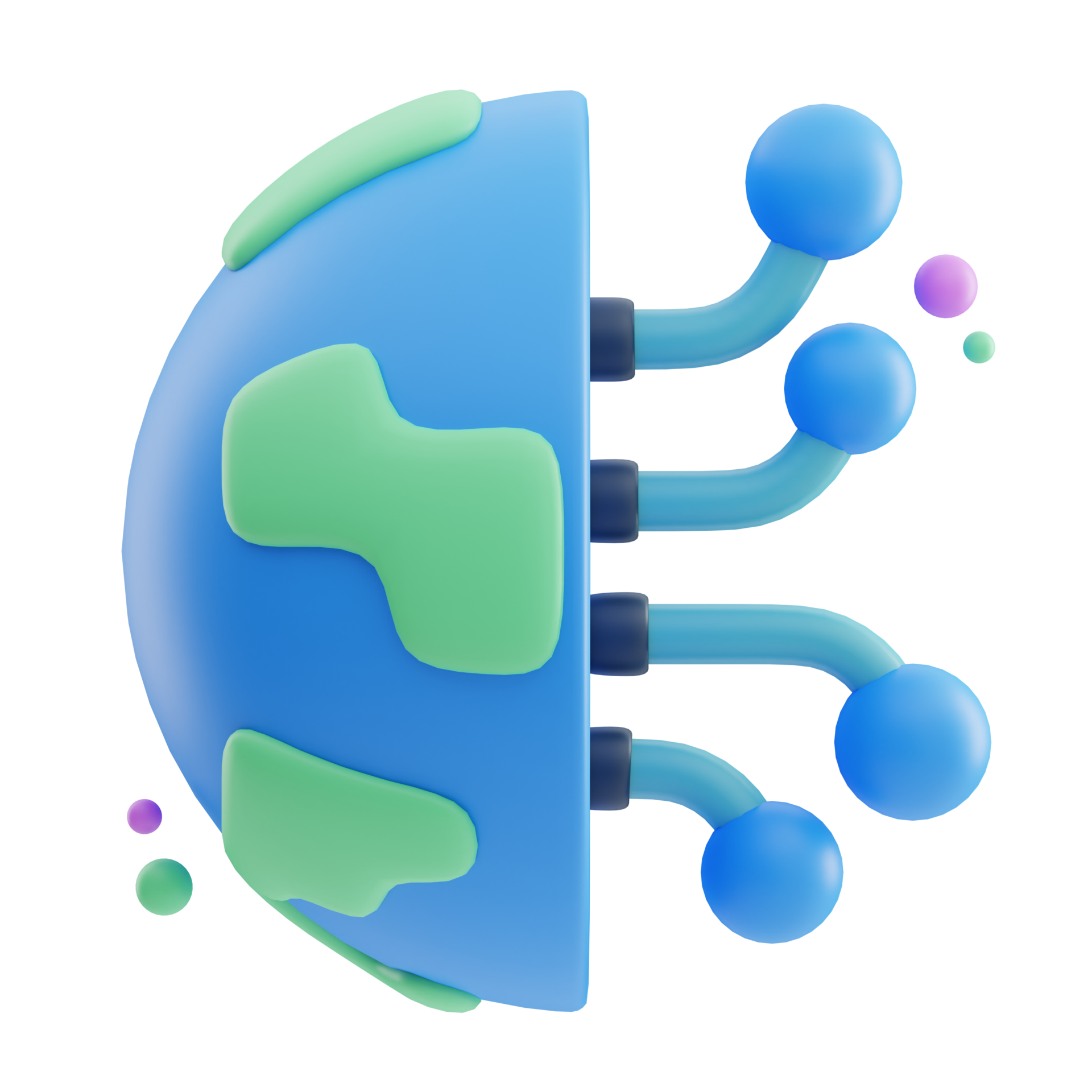 World digitalization 3D Illustration 21014341 PNG World digitalization 3D Illustration 21014341 PNG