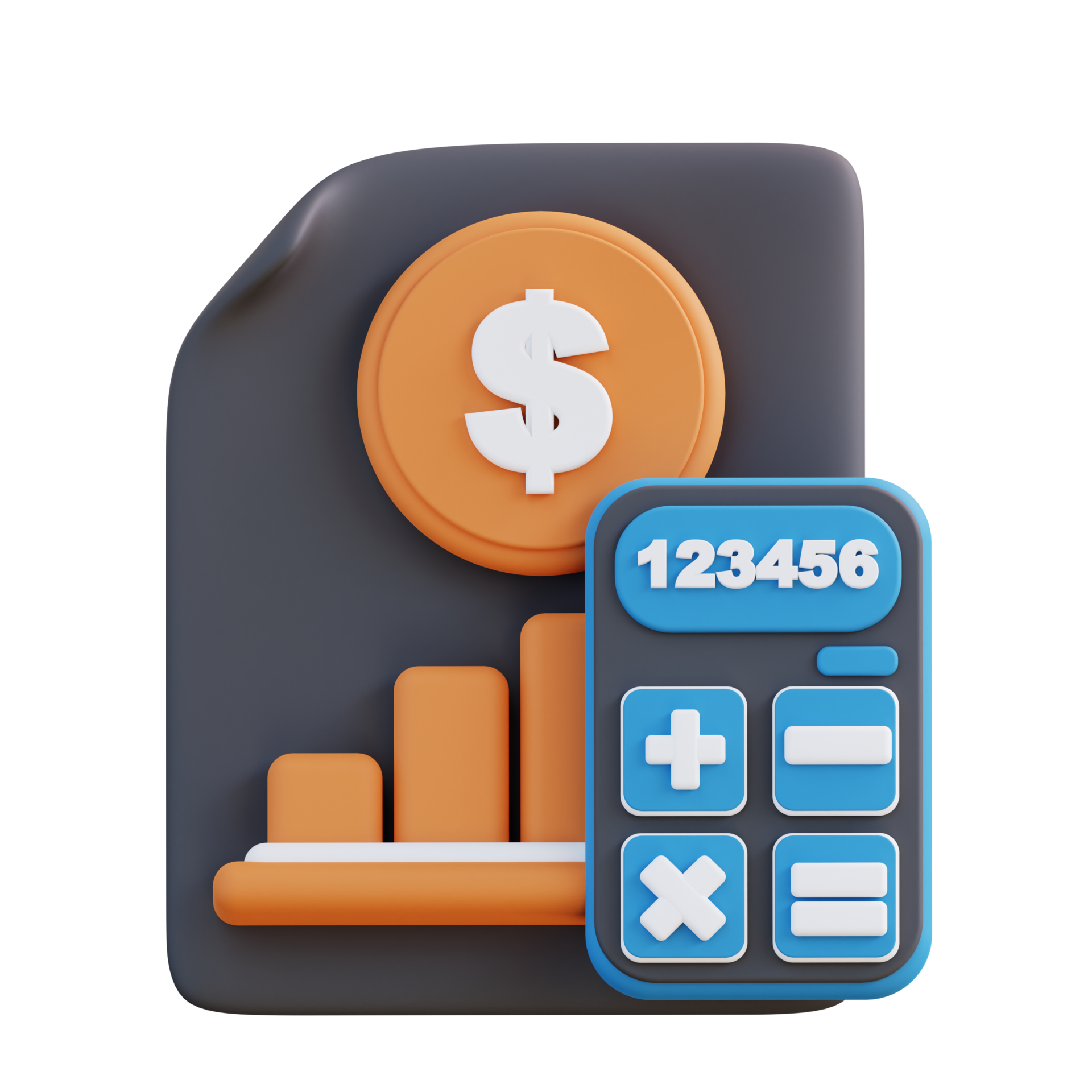 3D Illustration Of Financial Calculator Document 21017832 PNG 3d-illustration-of-financial-calculator-document-21017832-png