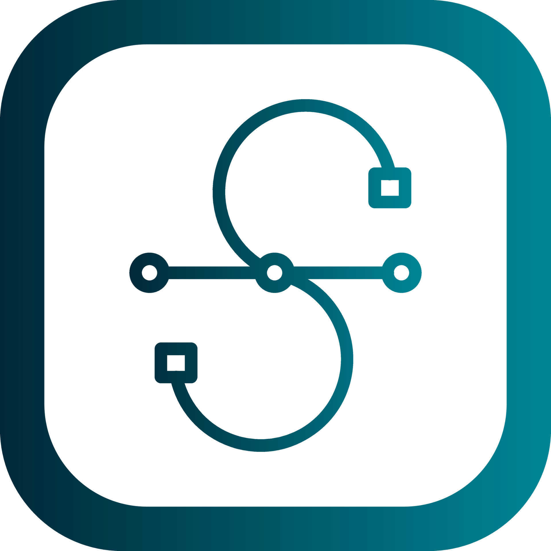 Bezier Curve Vector Icon Design 21021814 Vector Art At Vecteezy