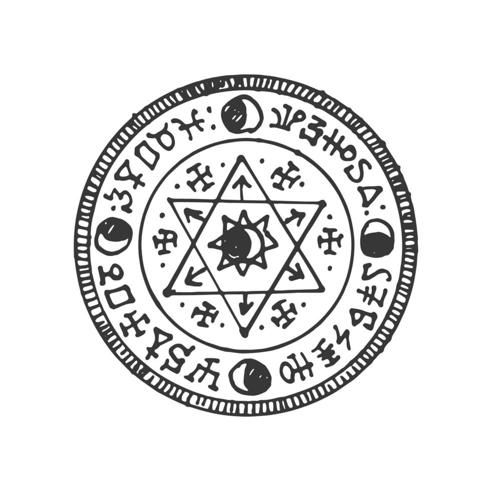 Magic masonry talisman with mystic ethnic symbols 21022968 Vector Art ... Magic masonry talisman with mystic ethnic symbols 21022968 Vector Art ...