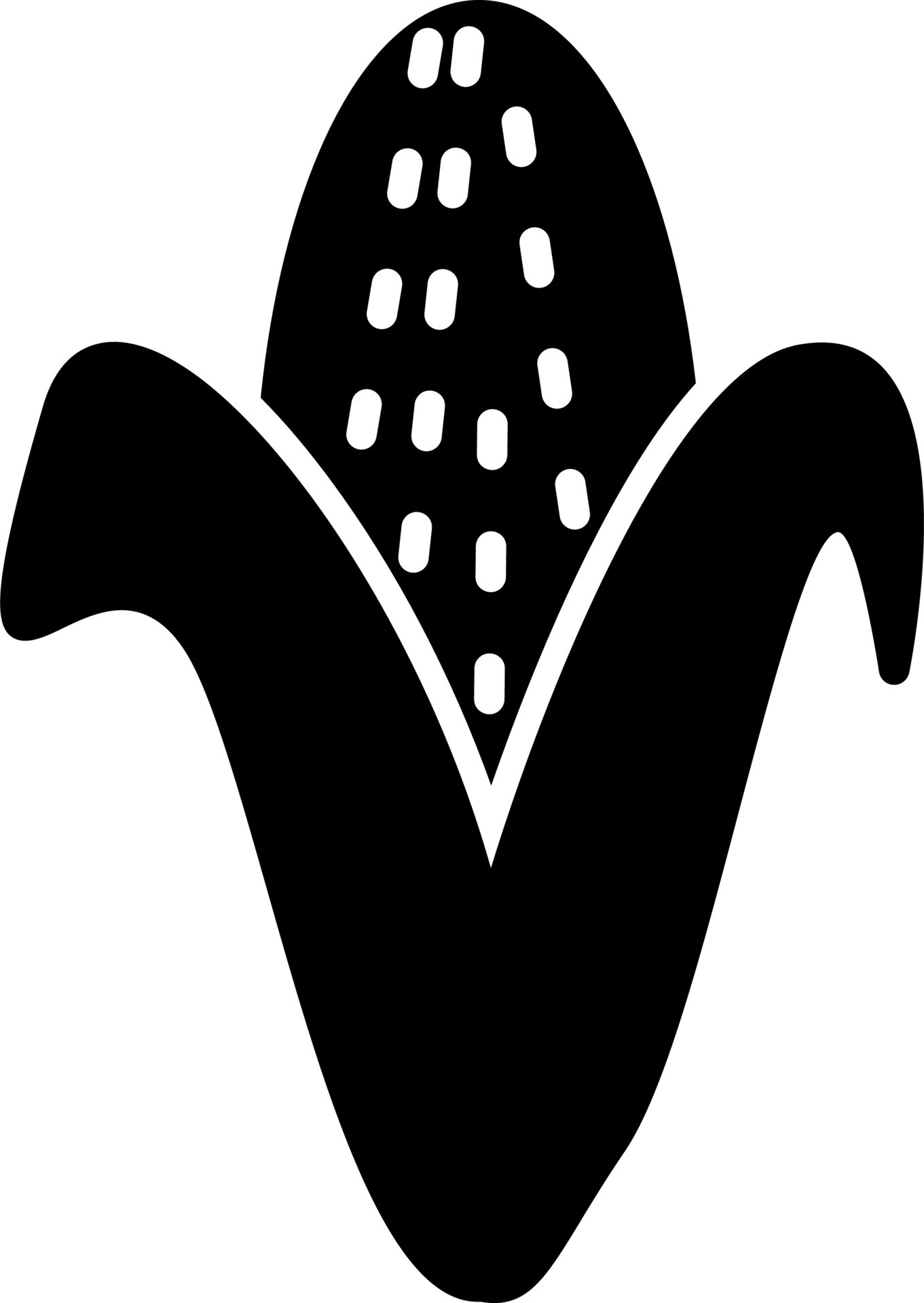 Corn Vector Icon 21024877 Vector Art at Vecteezy