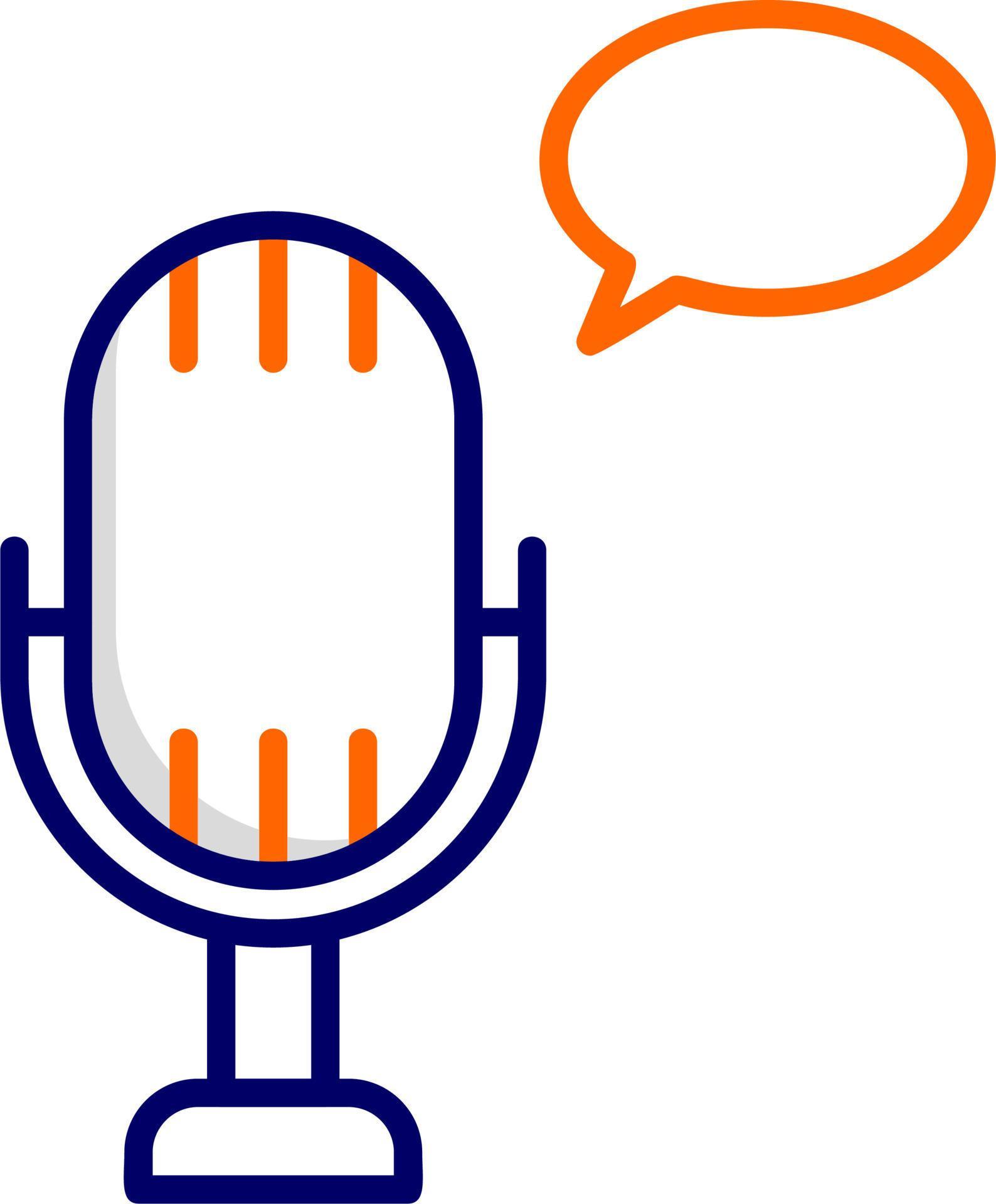 Voice Message Vector Icon 21026718 Vector Art at Vecteezy