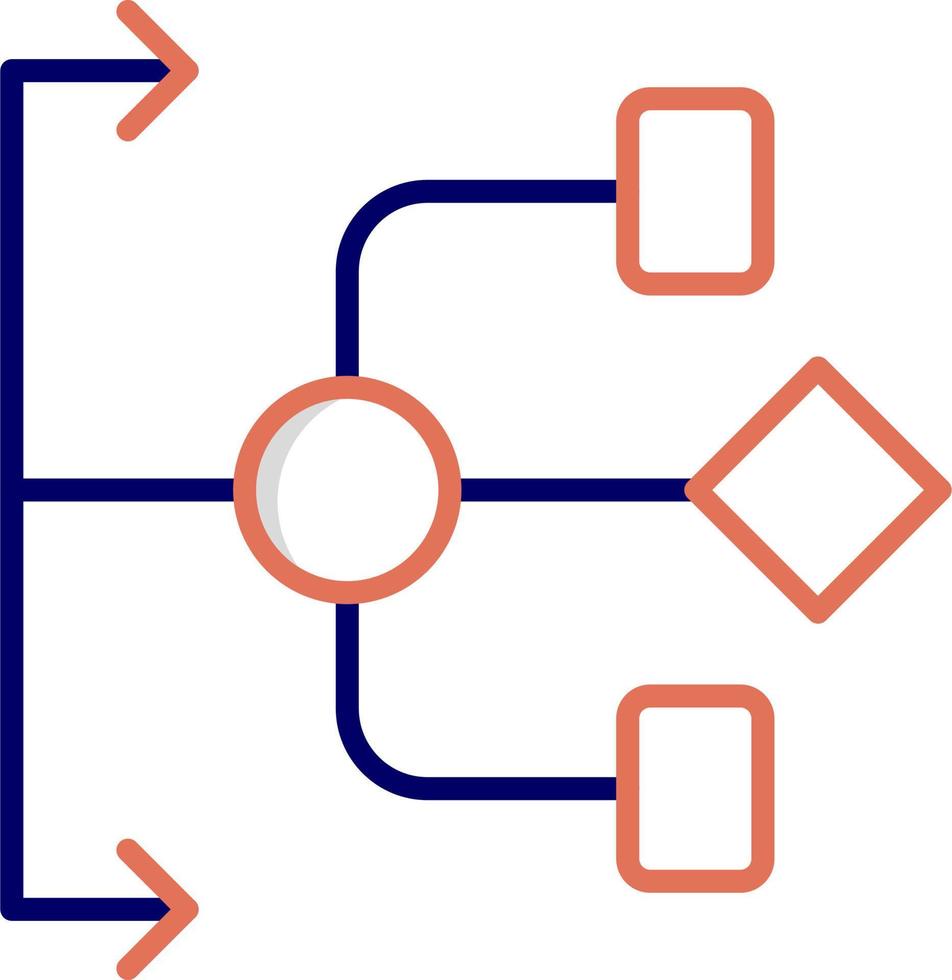 Flowchart Vector Icon 21027665 Vector Art at Vecteezy