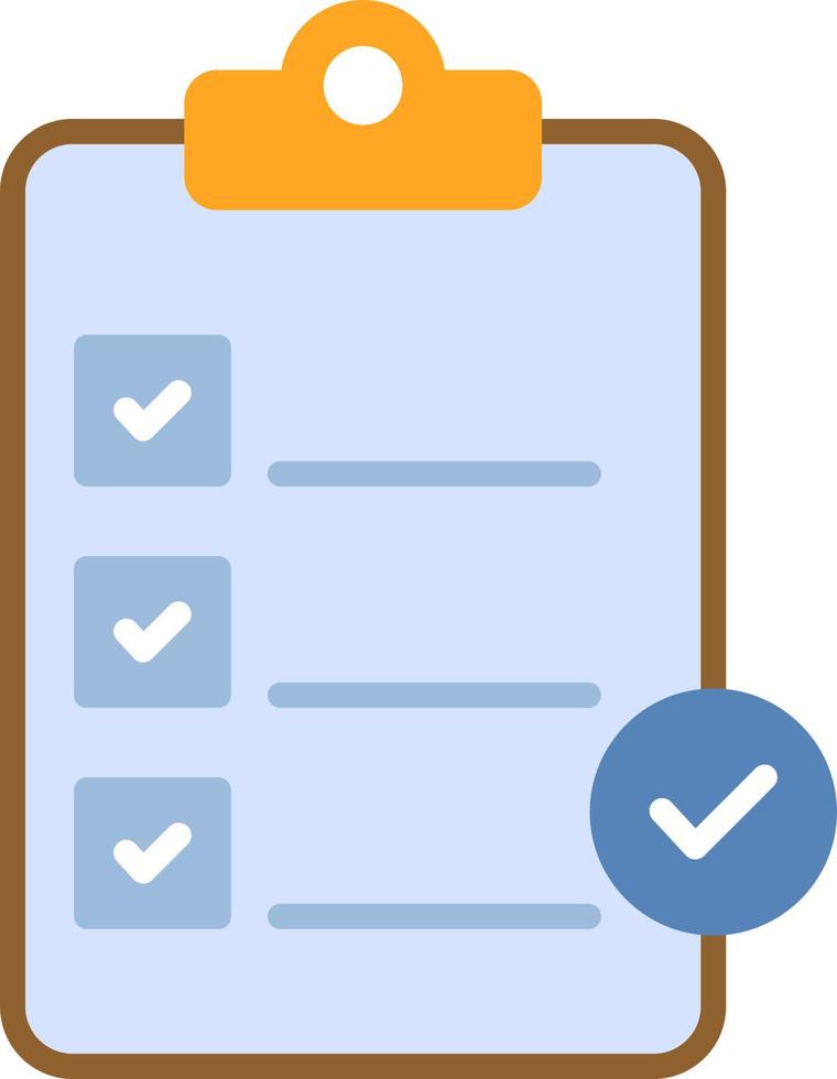 Checklist Vector Icon 21028261 Vector Art at Vecteezy