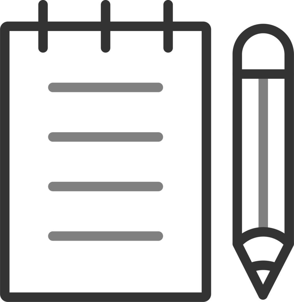 Notes Vector Icon 21031333 Vector Art at Vecteezy