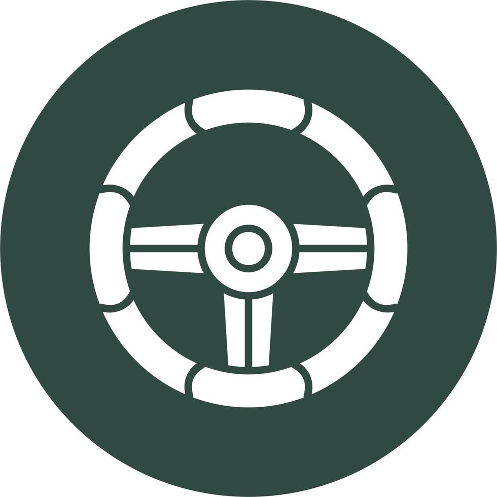Steering Wheel Vector Icon 21034481 Vector Art at Vecteezy