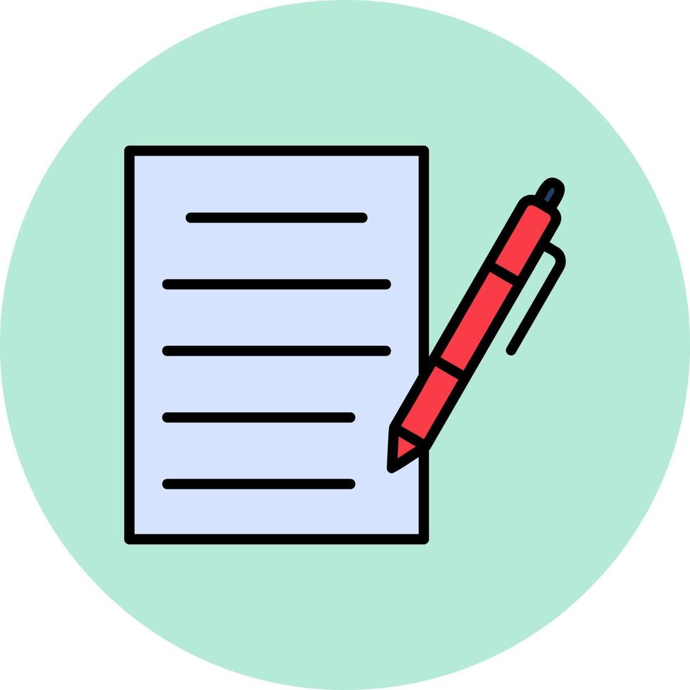 escribir icono vectorial 21035571 Vector en Vecteezy