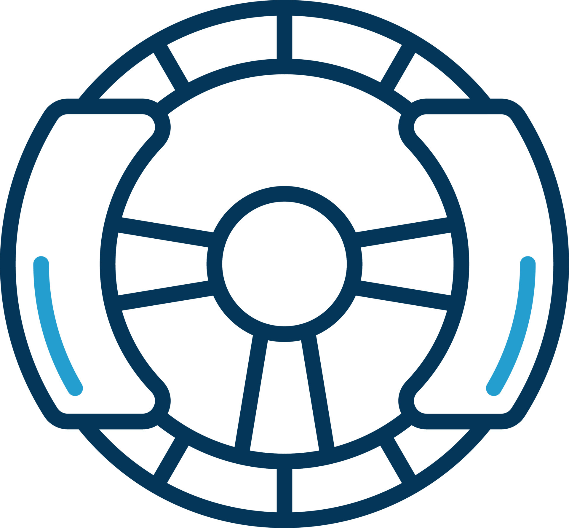 Steering Wheel Vector Icon Design 21038511 Vector Art at Vecteezy