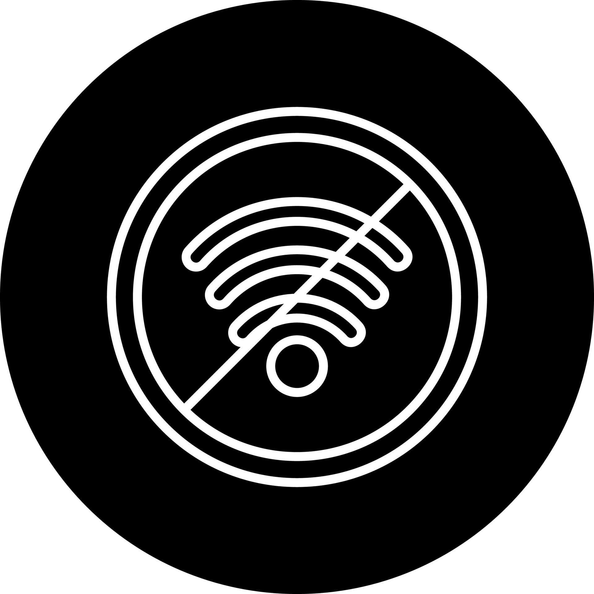 No Wifi Vector Icon 21040037 Vector Art at Vecteezy No Wifi Vector Icon 21040037 Vector Art at Vecteezy